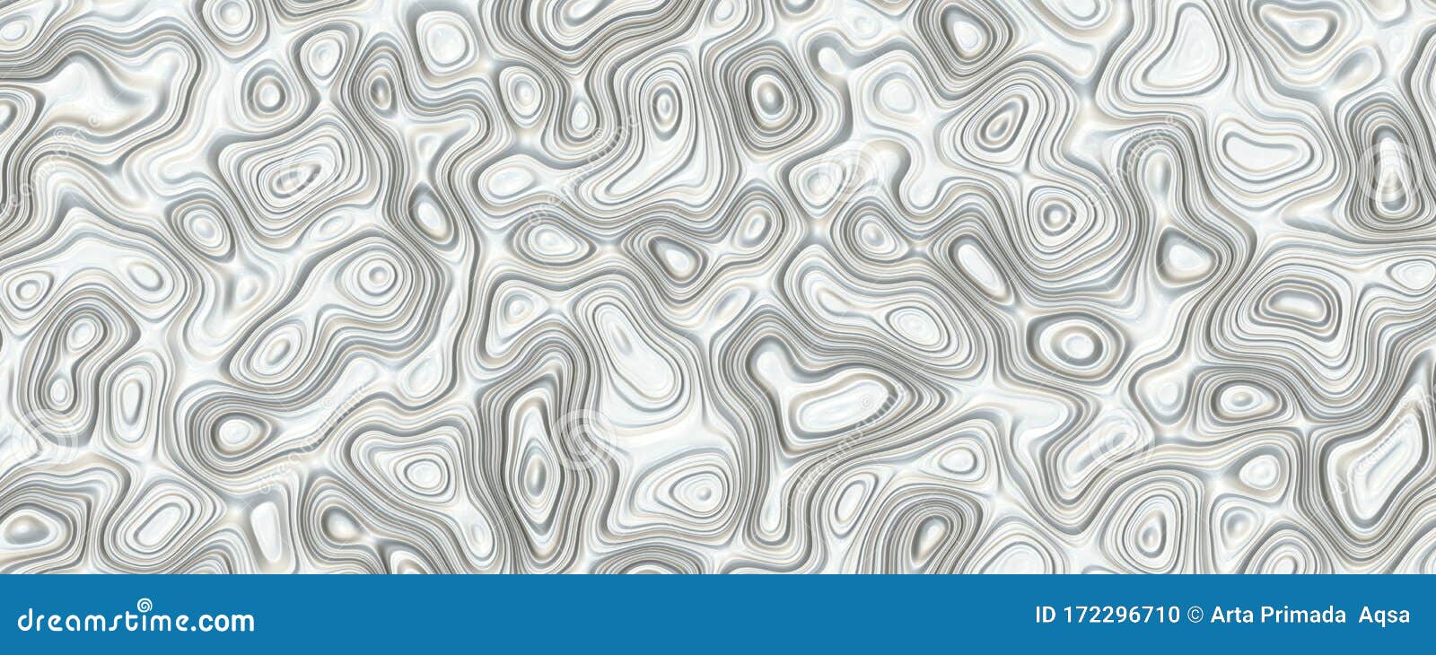 Wavy Abstract White Liquid Background Stock Illustration - Illustration ...