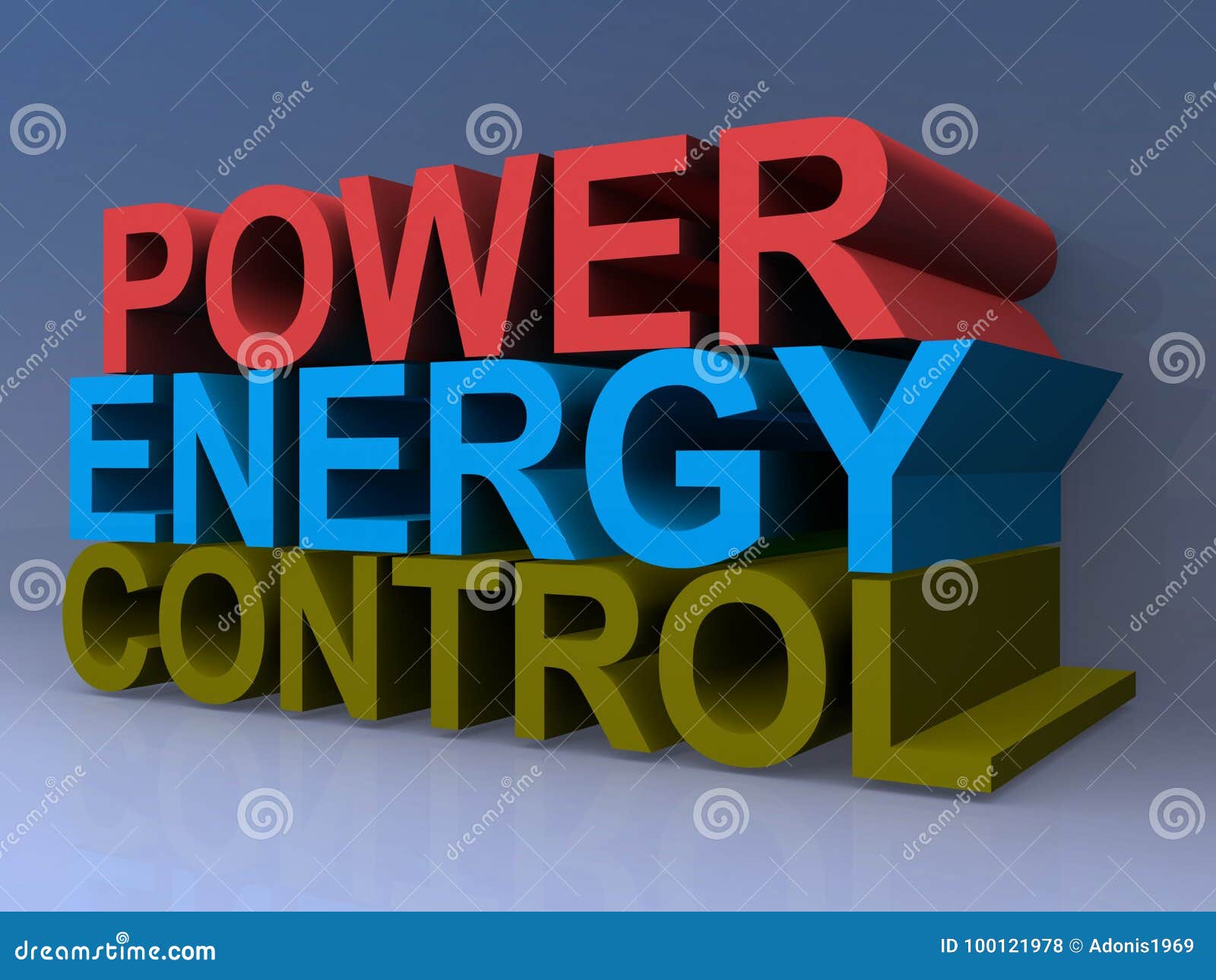 Power Energy Control stock illustration. Illustration of force - 100121978