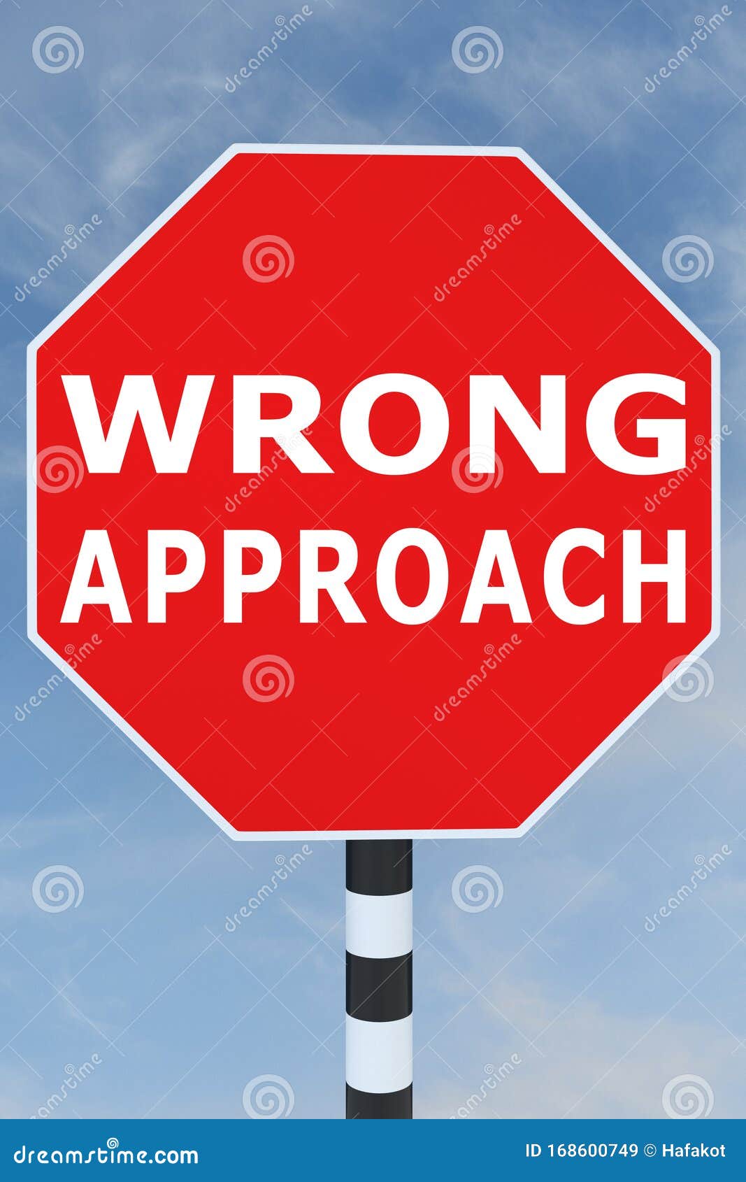 WRONG APPROACH concept stock illustration. Illustration of decide ...