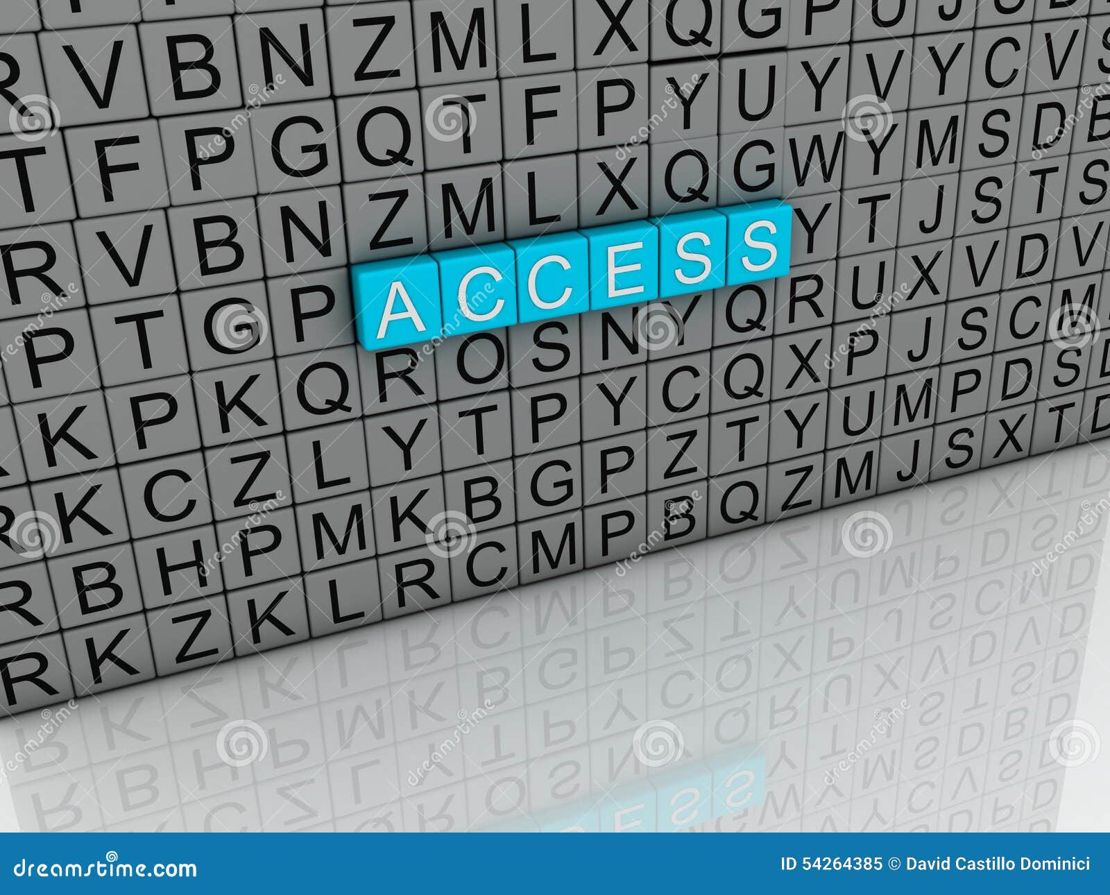 3d Image Access Issues Concept Word Cloud Background Stock Illustration ...
