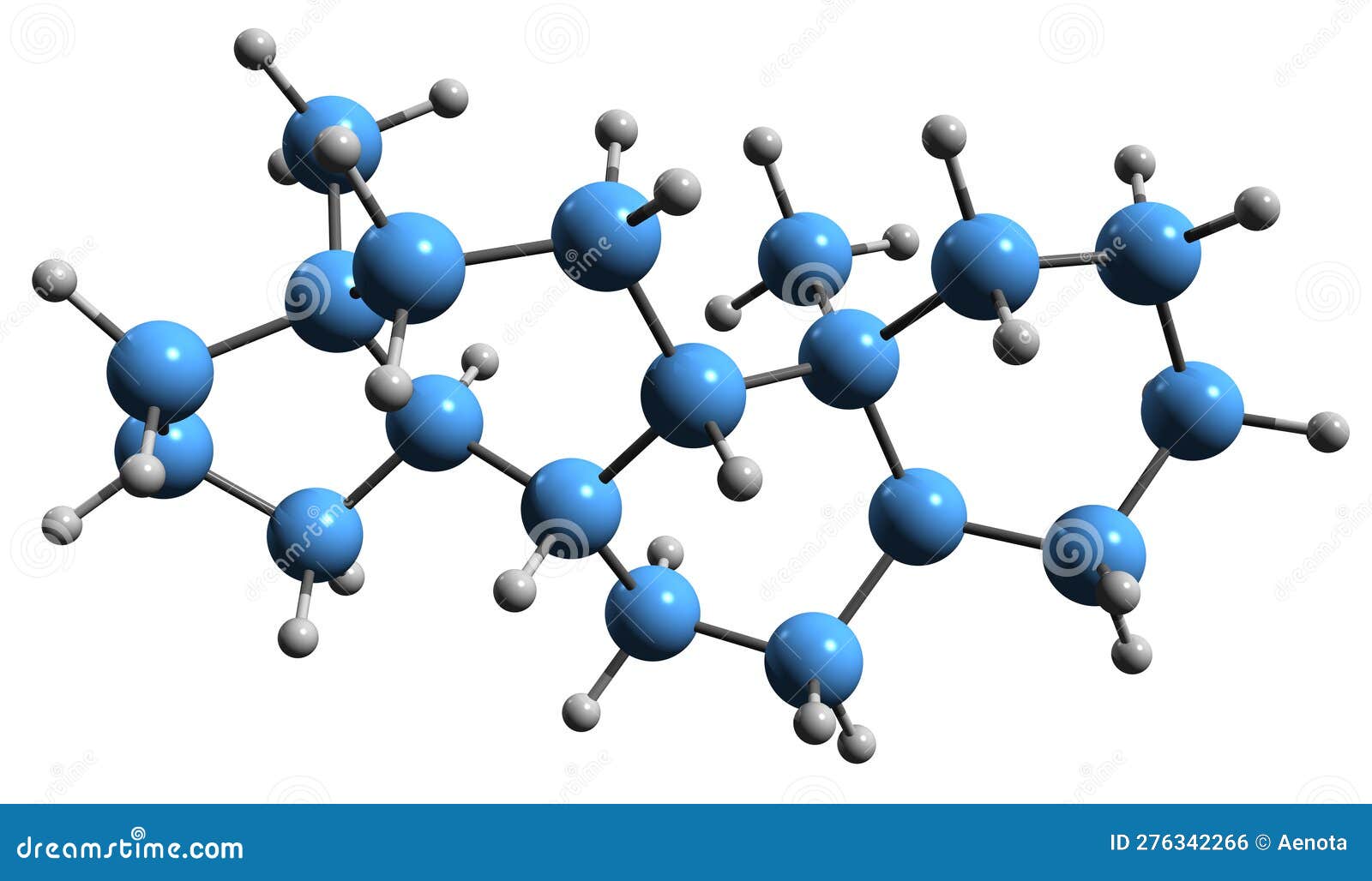 3D Image Of Gonane Skeletal Formula Royalty-Free Stock Photo ...
