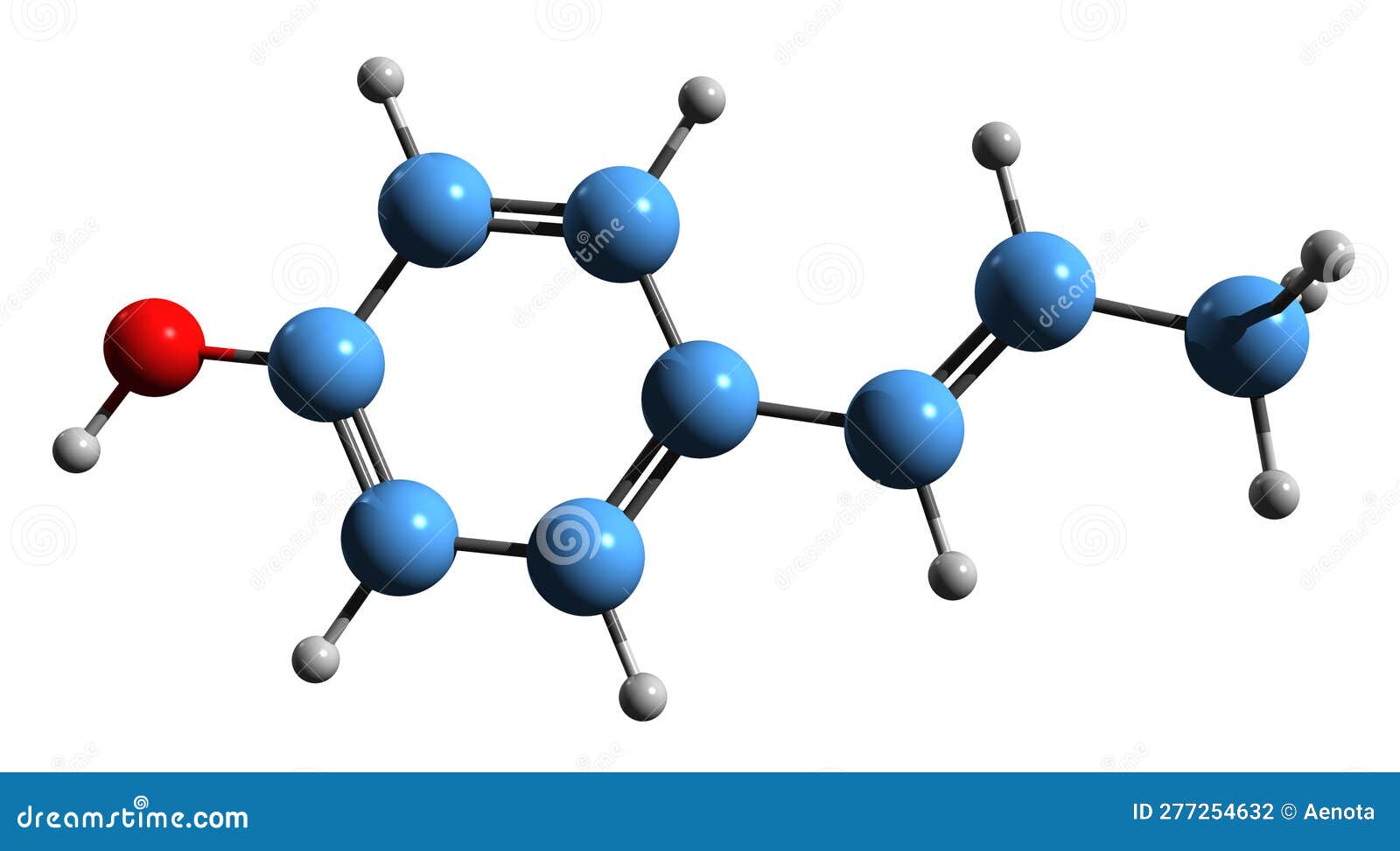 Diethylstilbestrol Molecular Structure 3d, Flat Model, Nonsteroidal ...