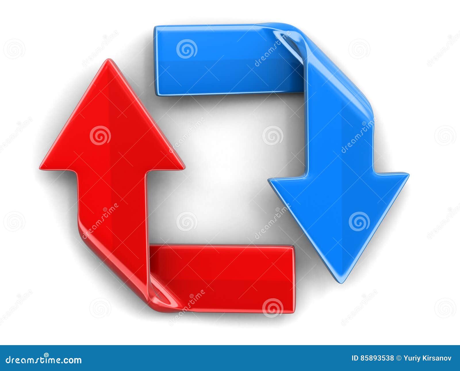 3d image of arrows. stock illustration. Illustration of expiry - 85893538