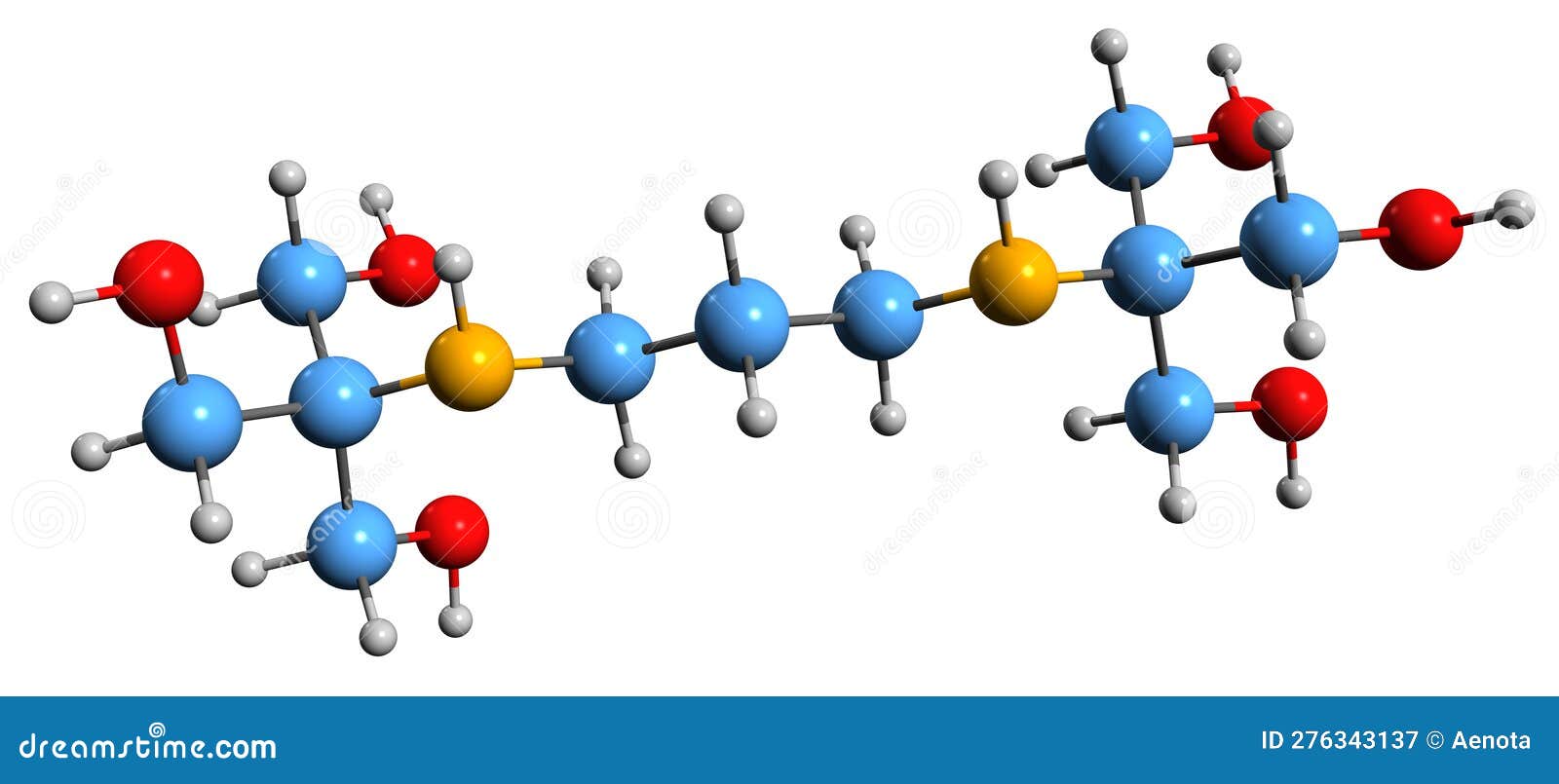 Tris, Molecular Structures, Tromethamine, 3d Model, Structural Chemical ...