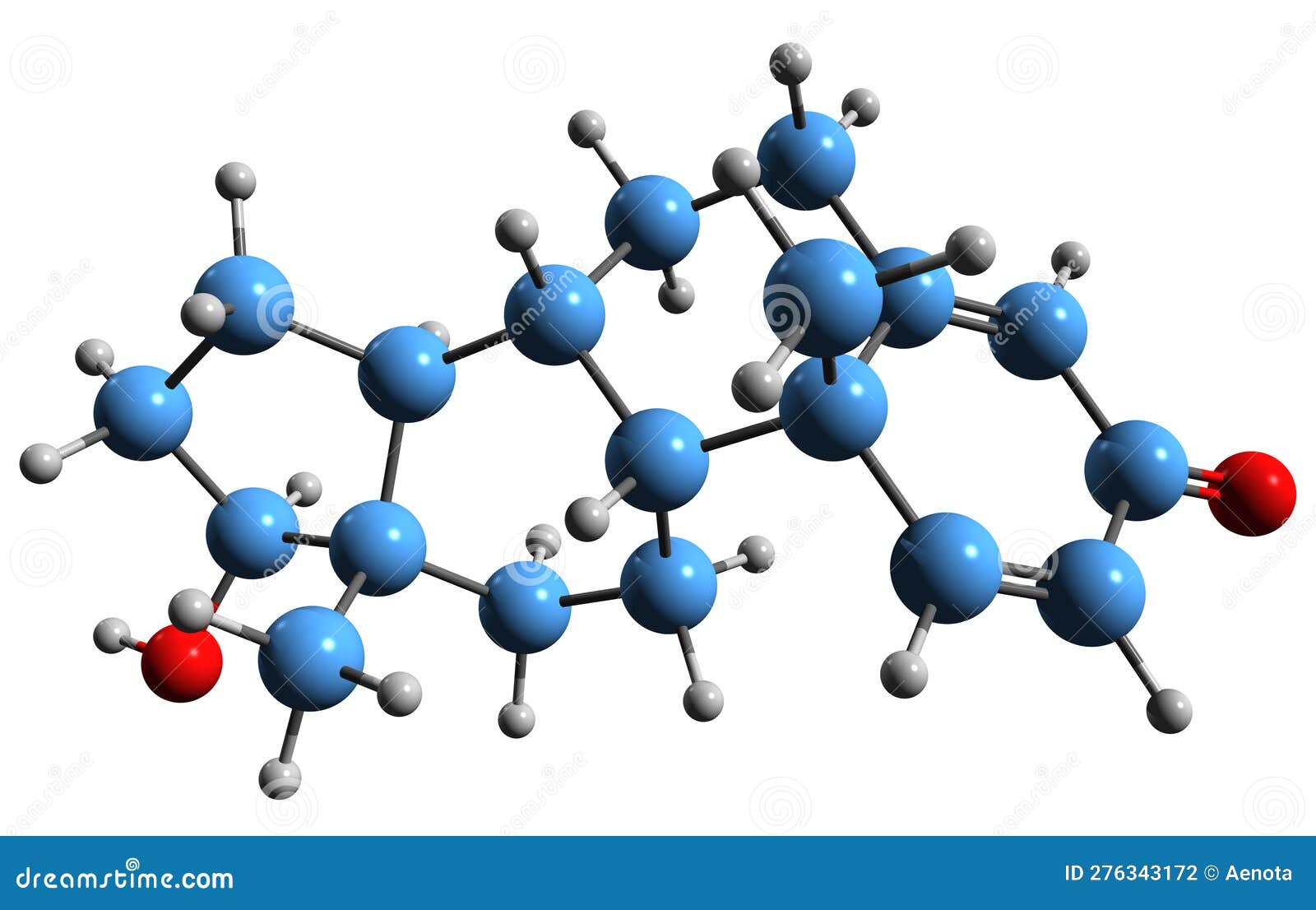 3D Image Of Boldenone Skeletal Formula Stock Photography ...