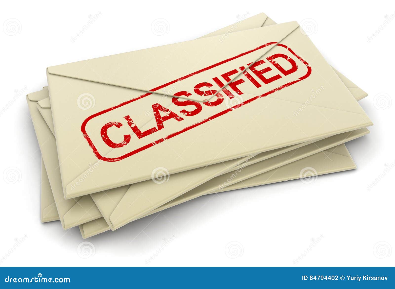 3d Image of Classified Letters Stock Illustration - Illustration of ...