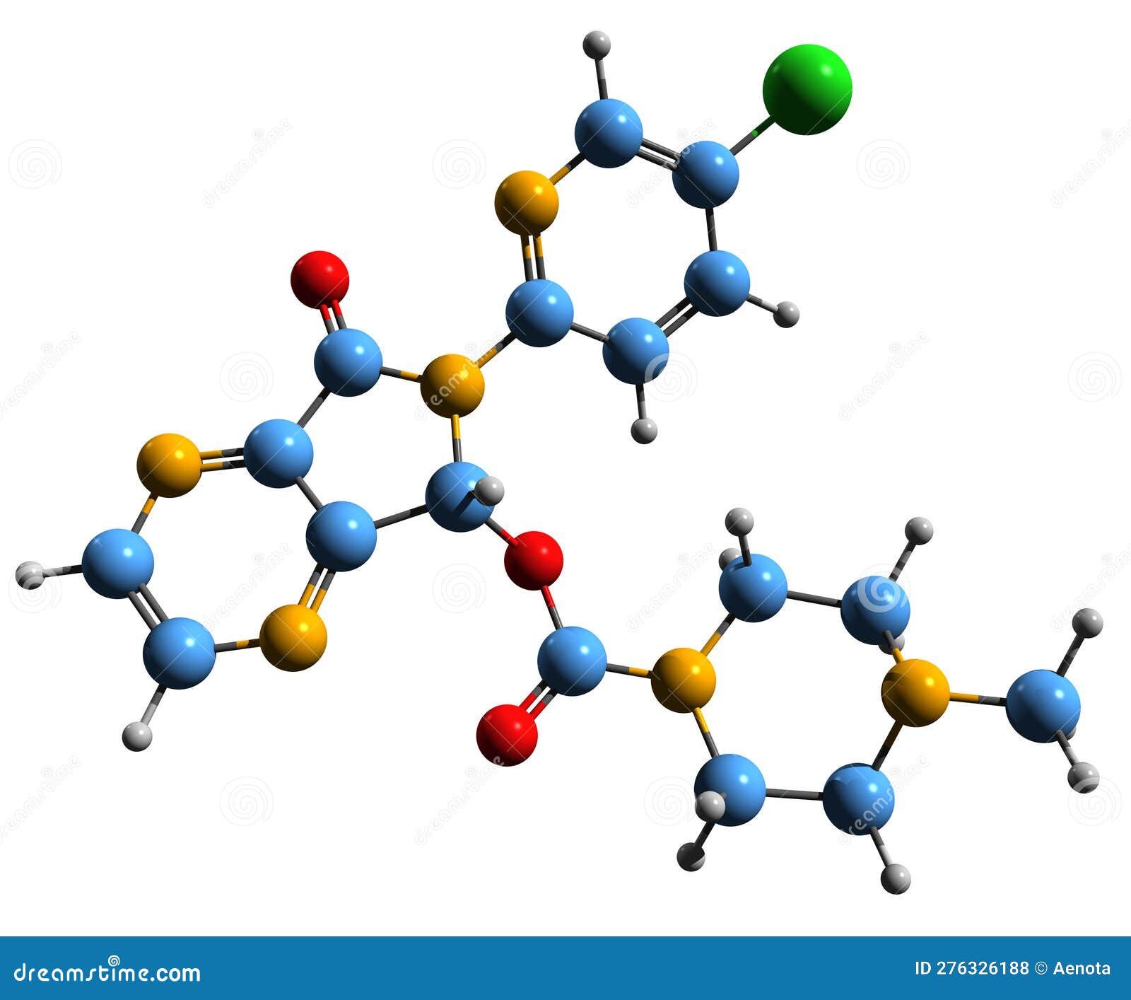 Eszopiclone Molecular Structure 3d, Flat Model, Lunesta, Structural ...