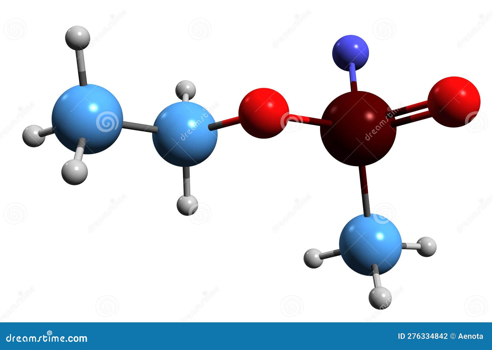3D Image Of Ethylsarin Skeletal Formula Stock Photo | CartoonDealer.com ...