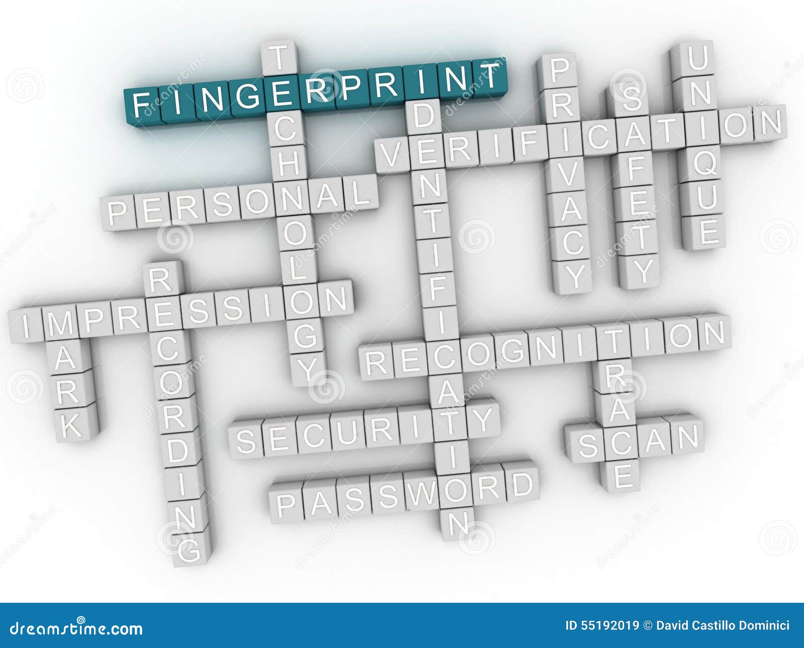 3D Scanning Word Cloud Cartoon Vector | CartoonDealer.com #174871669