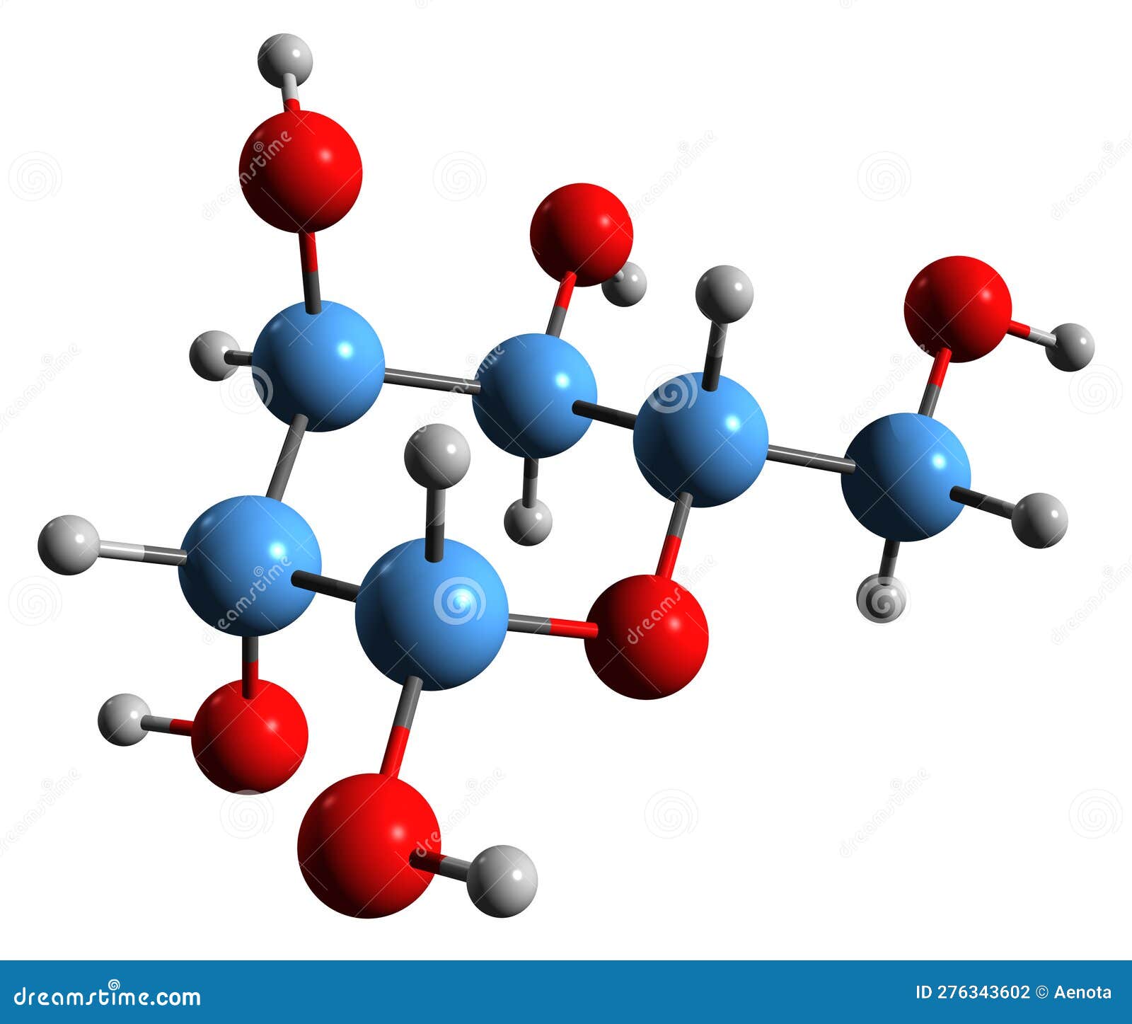 Galactose. Gal. Monosaccharide. Structural Chemical Formula And ...