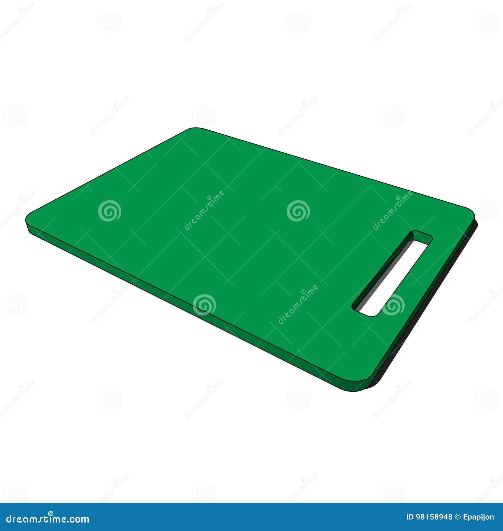Breadboard Color Drawings Cartoon Vector | CartoonDealer.com #192653819