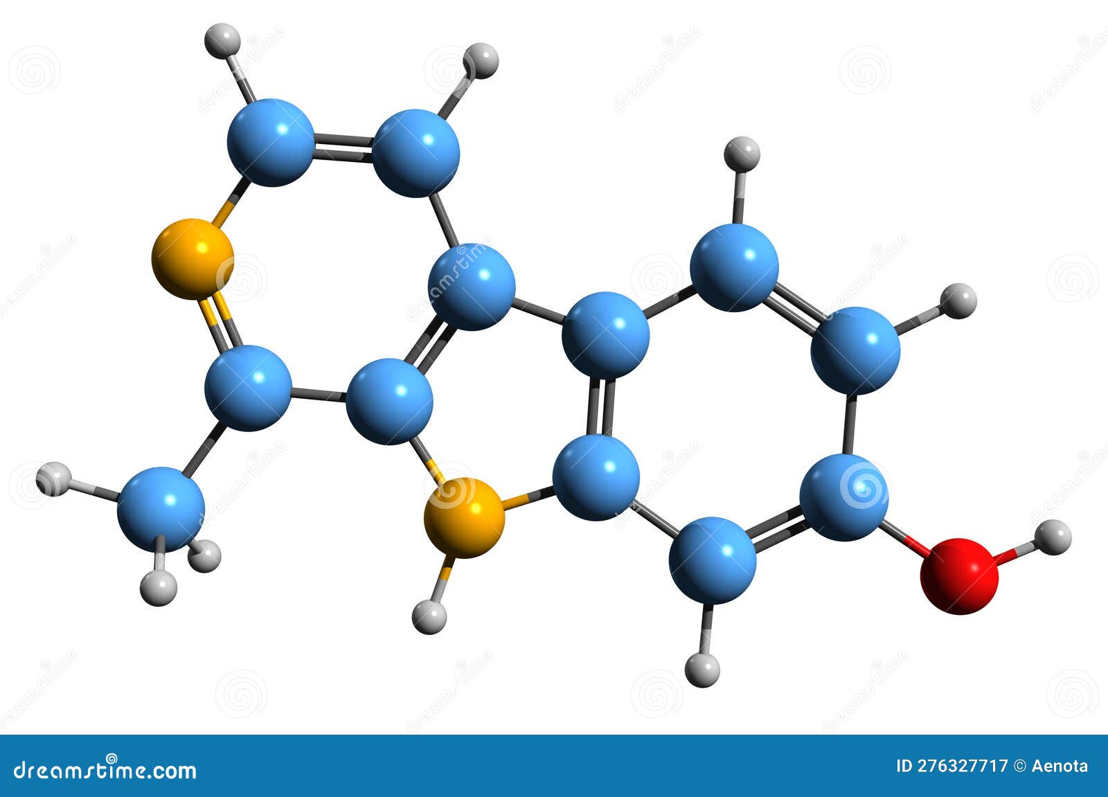 3D Image of Harmol Skeletal Formula Stock Illustration - Illustration ...