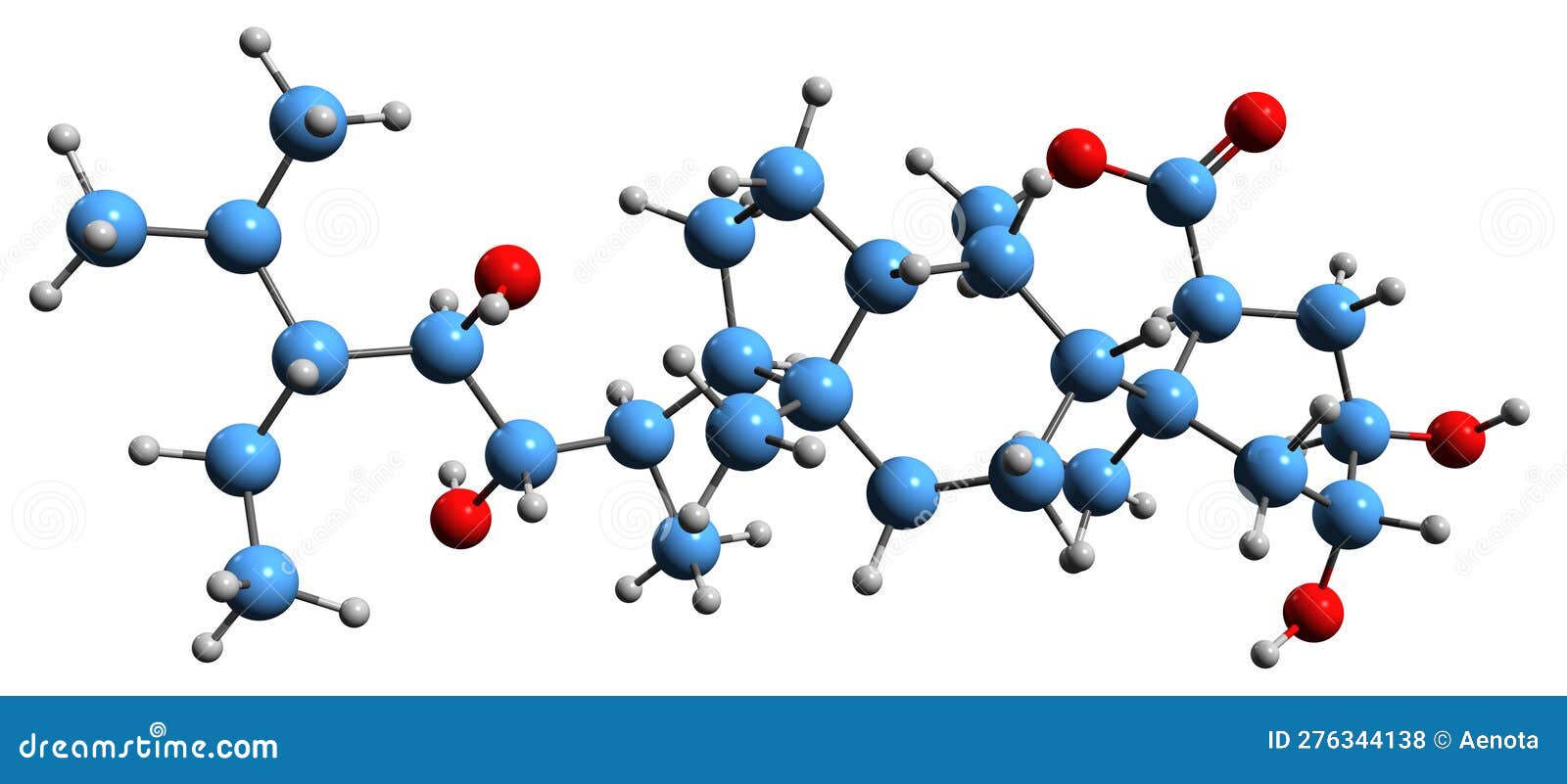 Auxin Molecular Structure 3d Model Molecule Indole 3 Acetic Acid Structural Chemical Formula