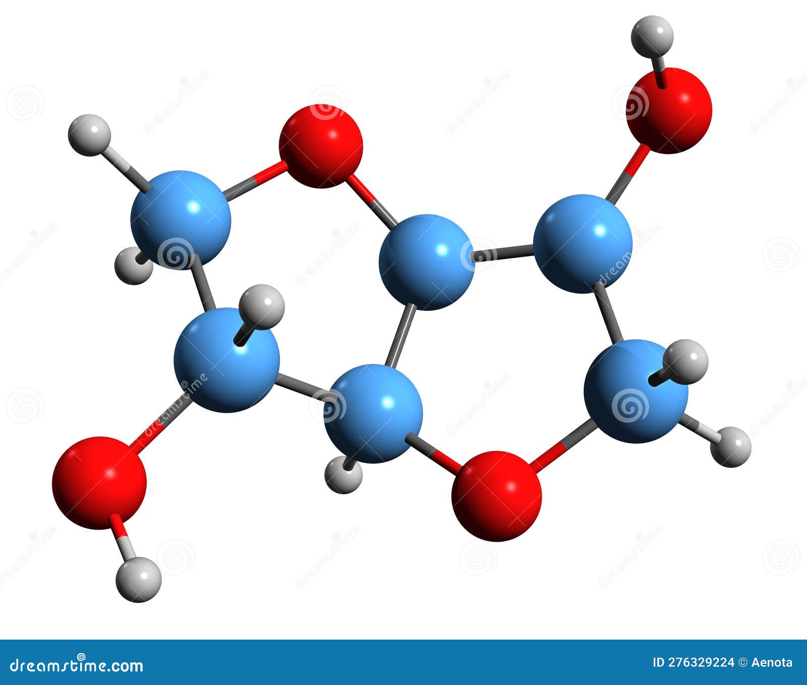 3D Image of Isosorbide Skeletal Formula Stock Illustration ... 3D Image of Isosorbide Skeletal Formula Stock Illustration ...