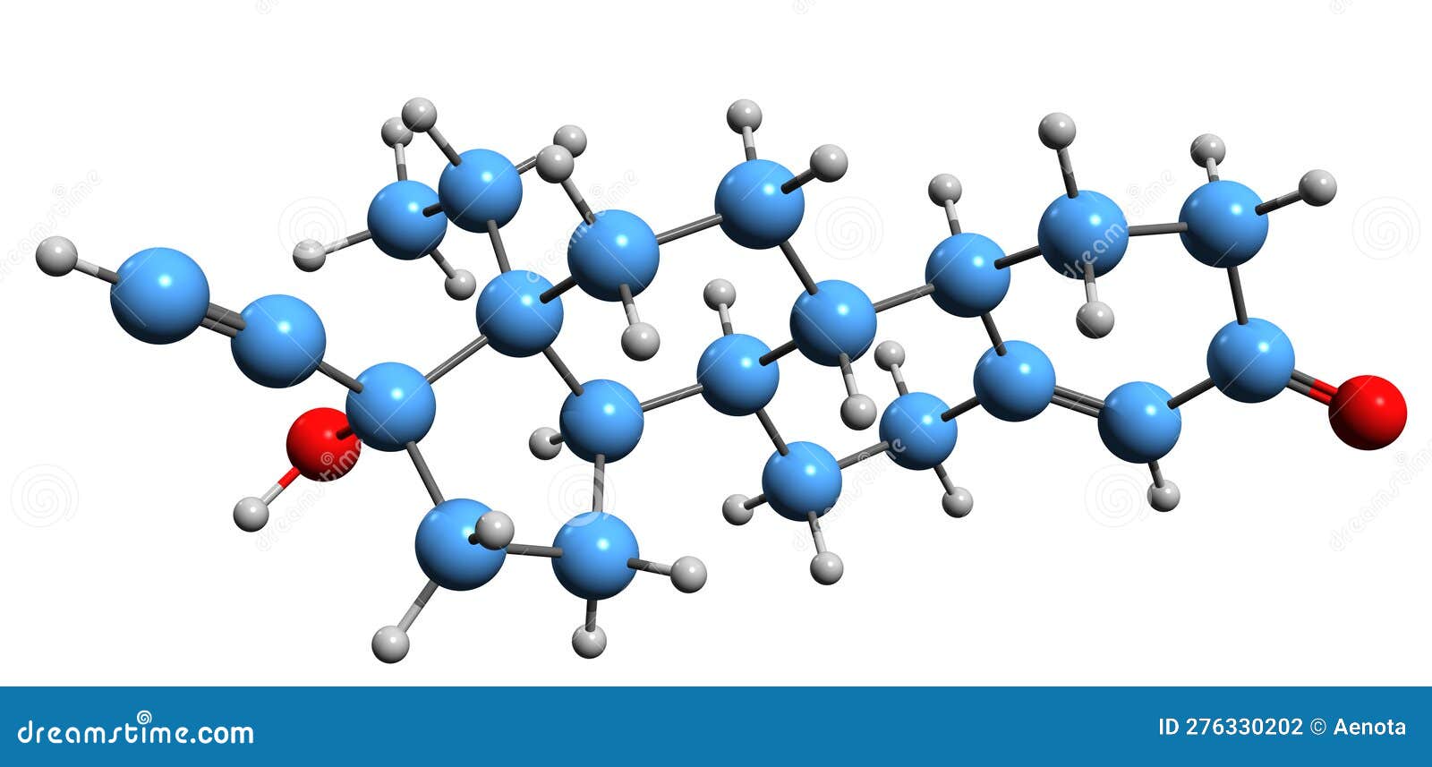 Levonorgestrel Progestin Molecule. It Is Synthetic Progestogen ...