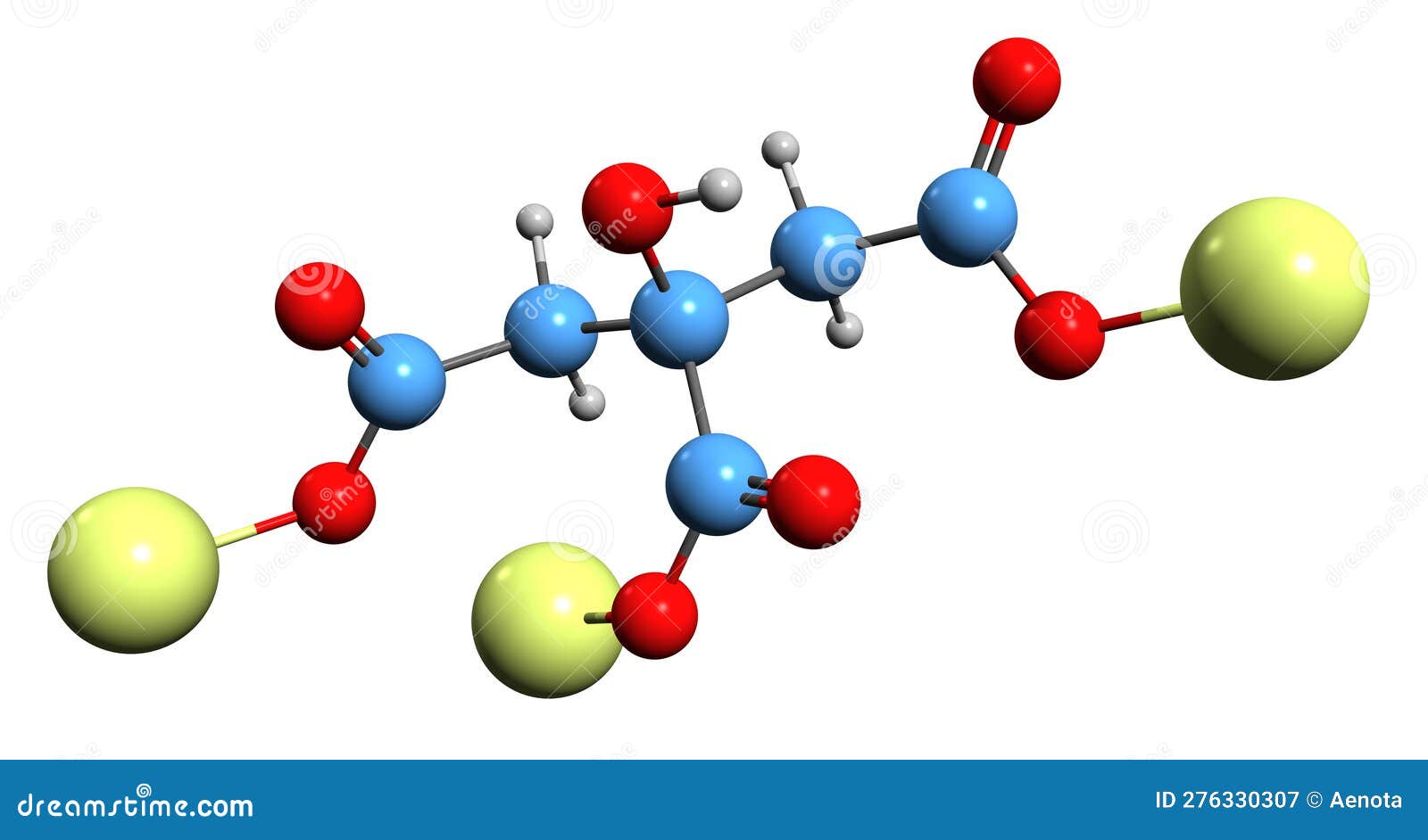 3D Image Of Lithium Carbonate Skeletal Formula | CartoonDealer.com ...