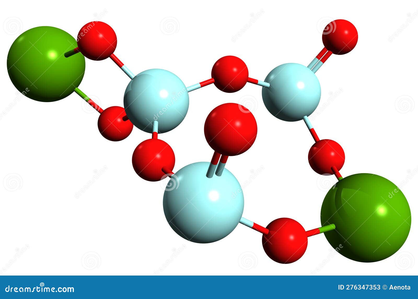 3D Image of Magnesium Trisilicate Skeletal Formula Stock Illustration ...