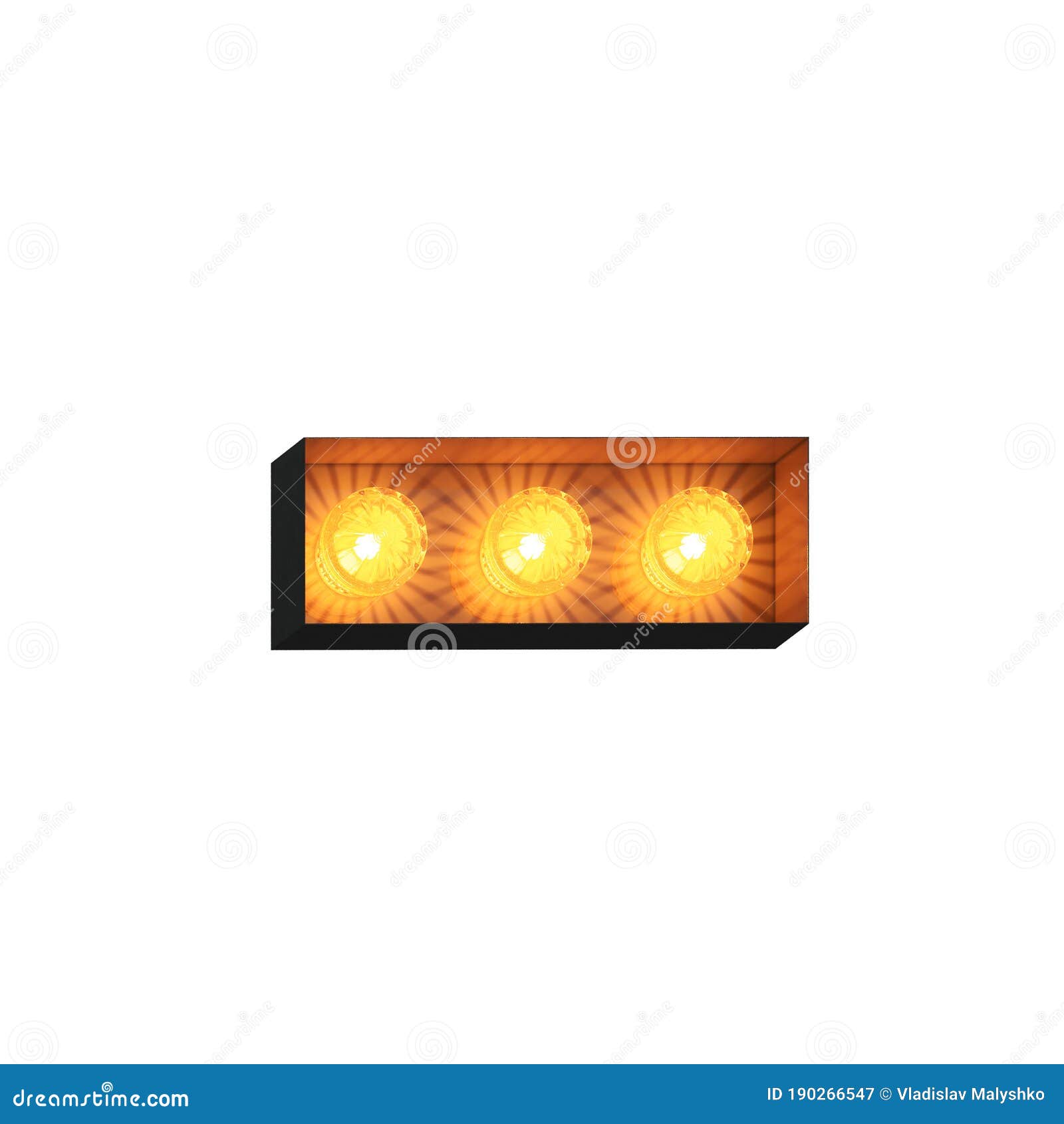 3d Image of Marquee Symbol Hyphen Stock Illustration - Illustration of ...