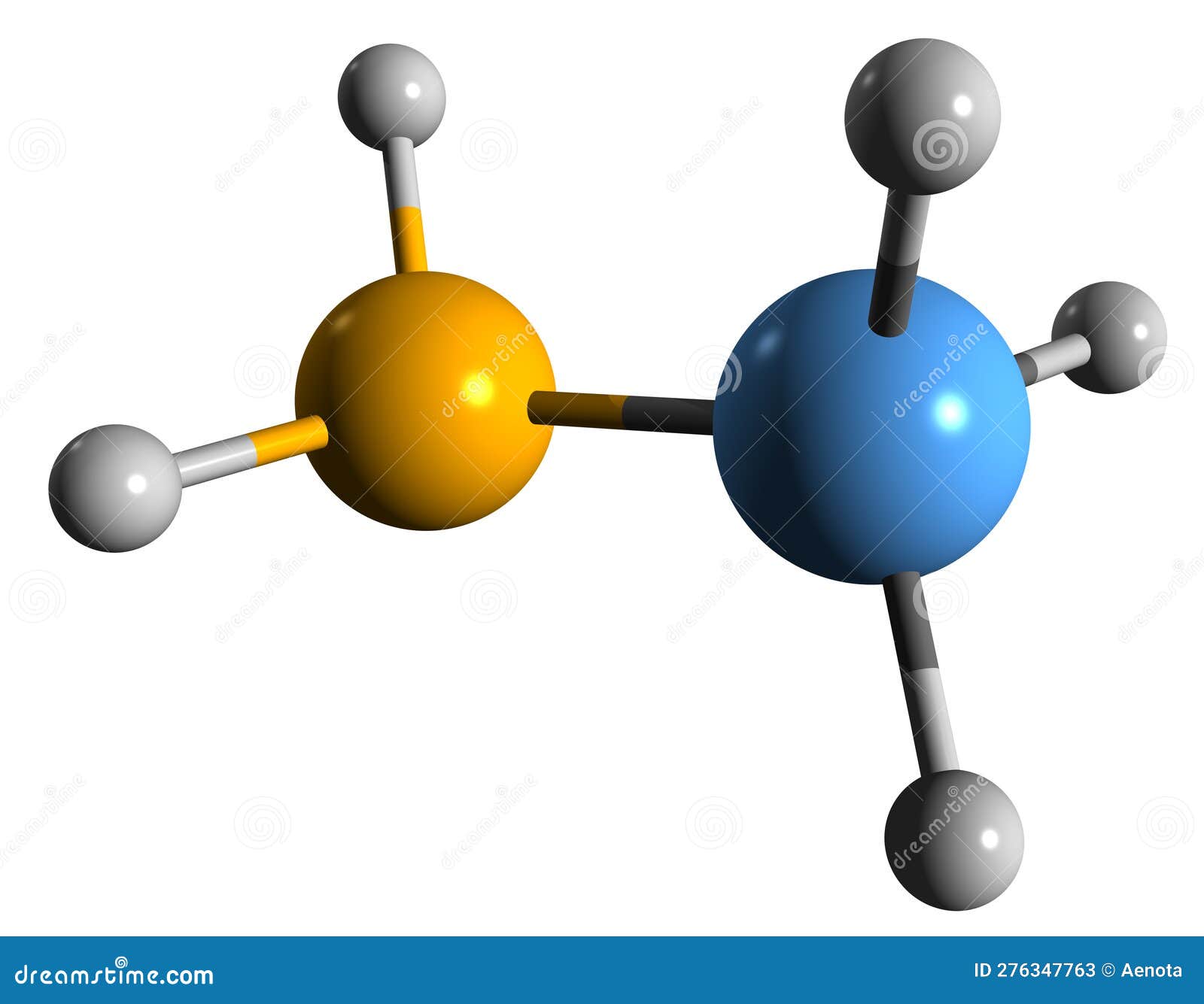 Methylamine, Molecular Structures, Ch3nh2, 3d Model, Structural ...