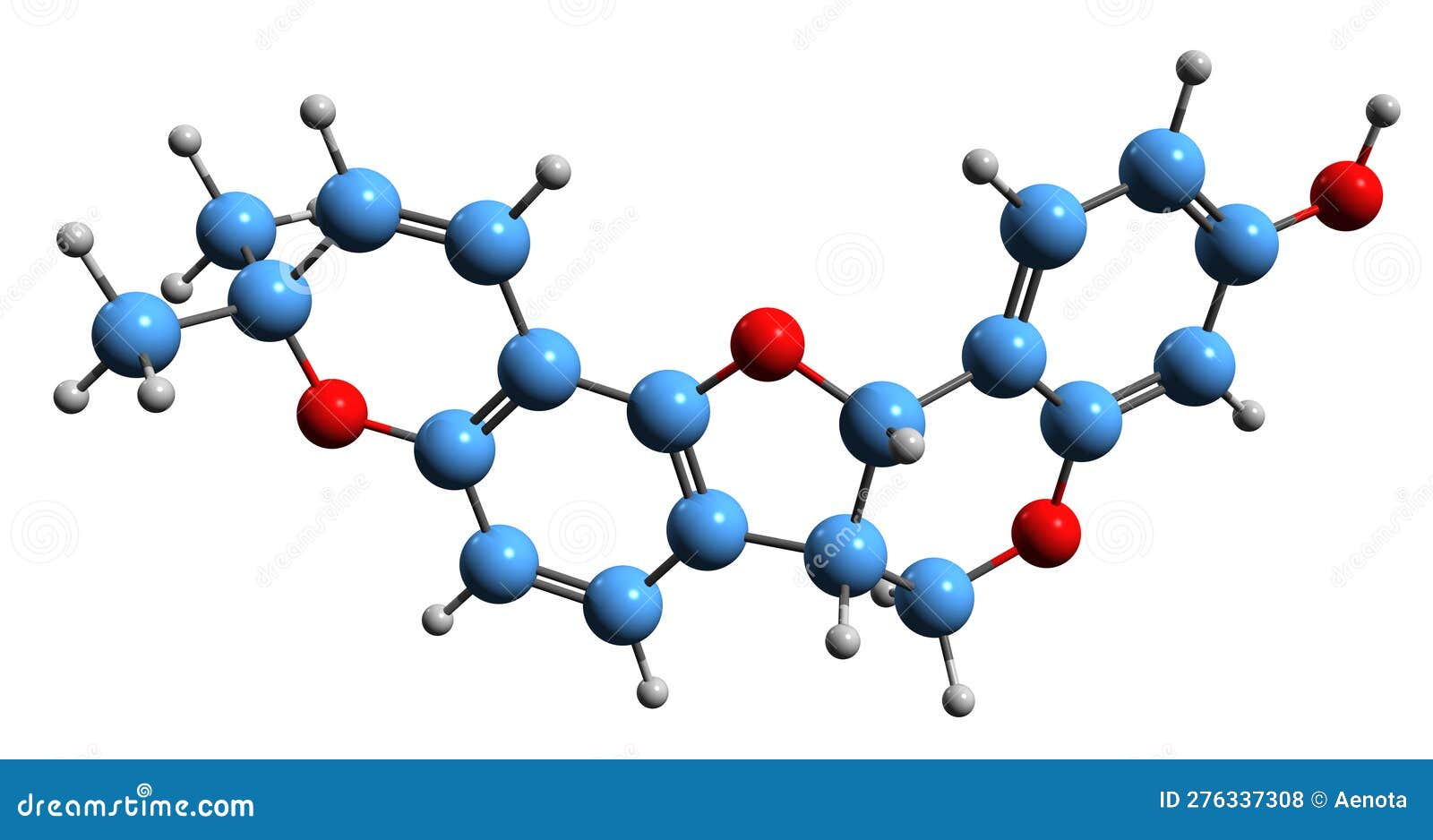 3D Image of Phaseolin Skeletal Formula Stock Illustration ...
