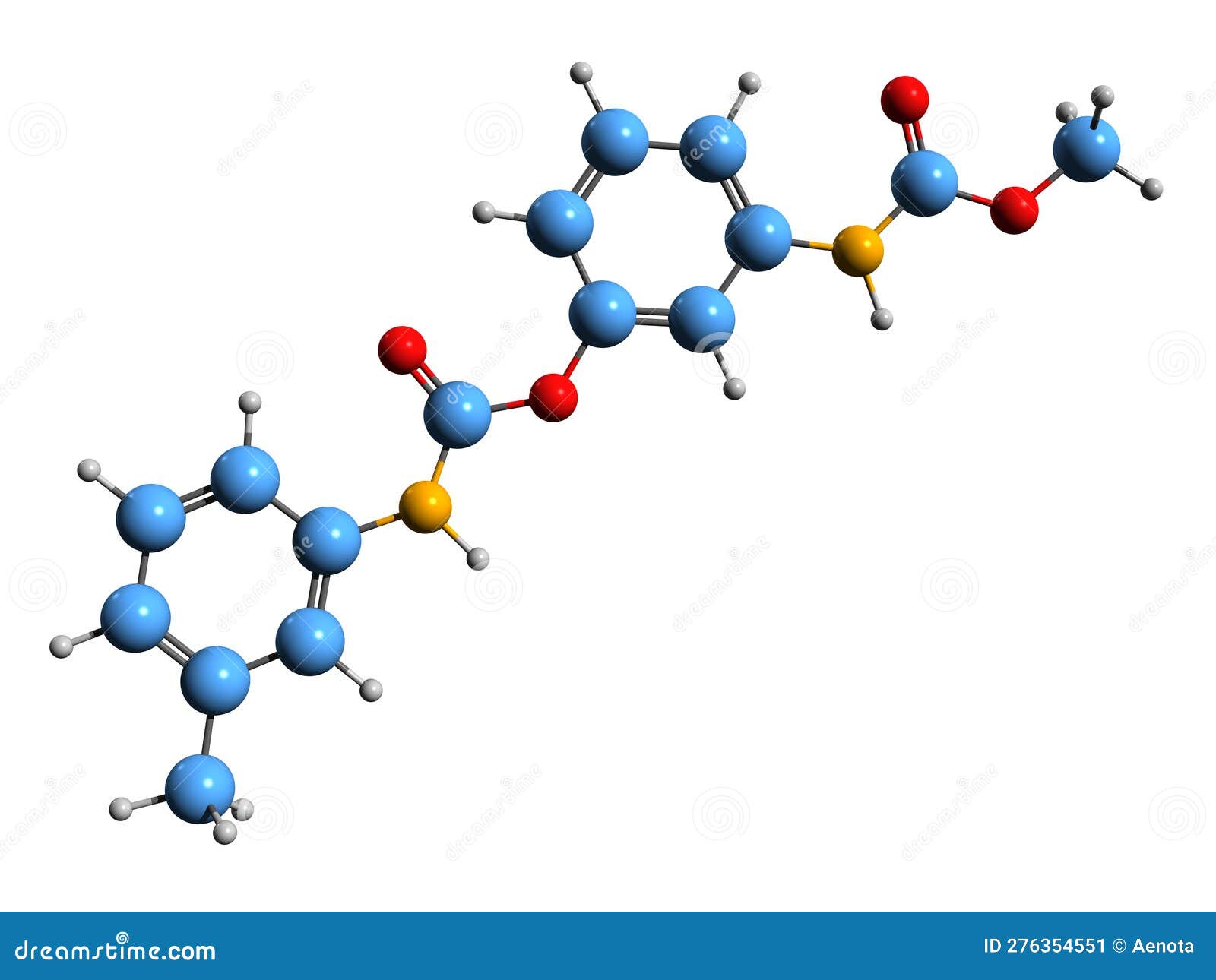 3D Image Of Aniline Skeletal Formula | CartoonDealer.com #277255843