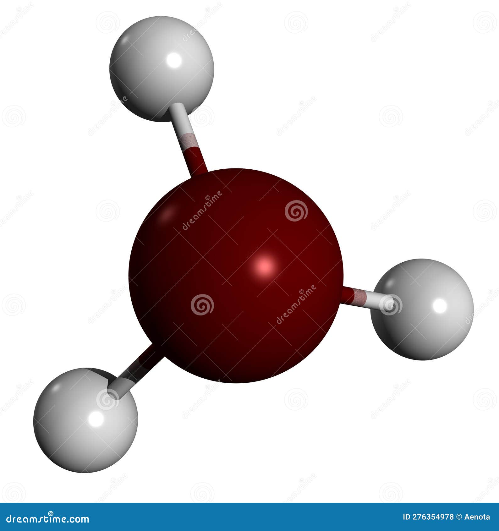 Phosphine Molecular Structure On Grey Stock Illustration ...