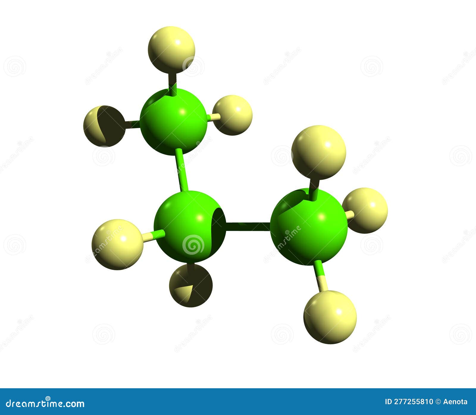Propane Molecular Structure