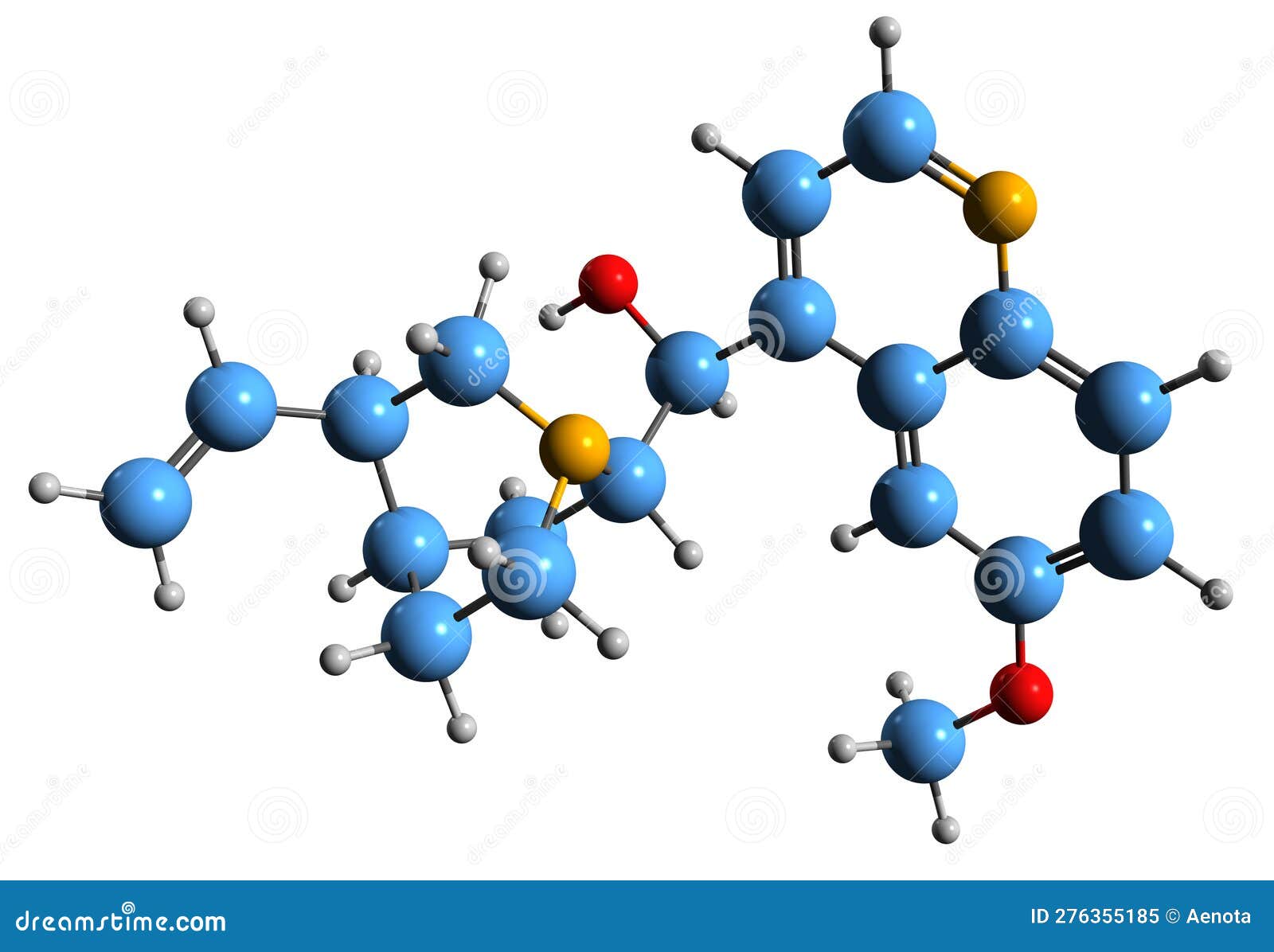 Quinine Sulfate Chemical Structure Molecular Formula