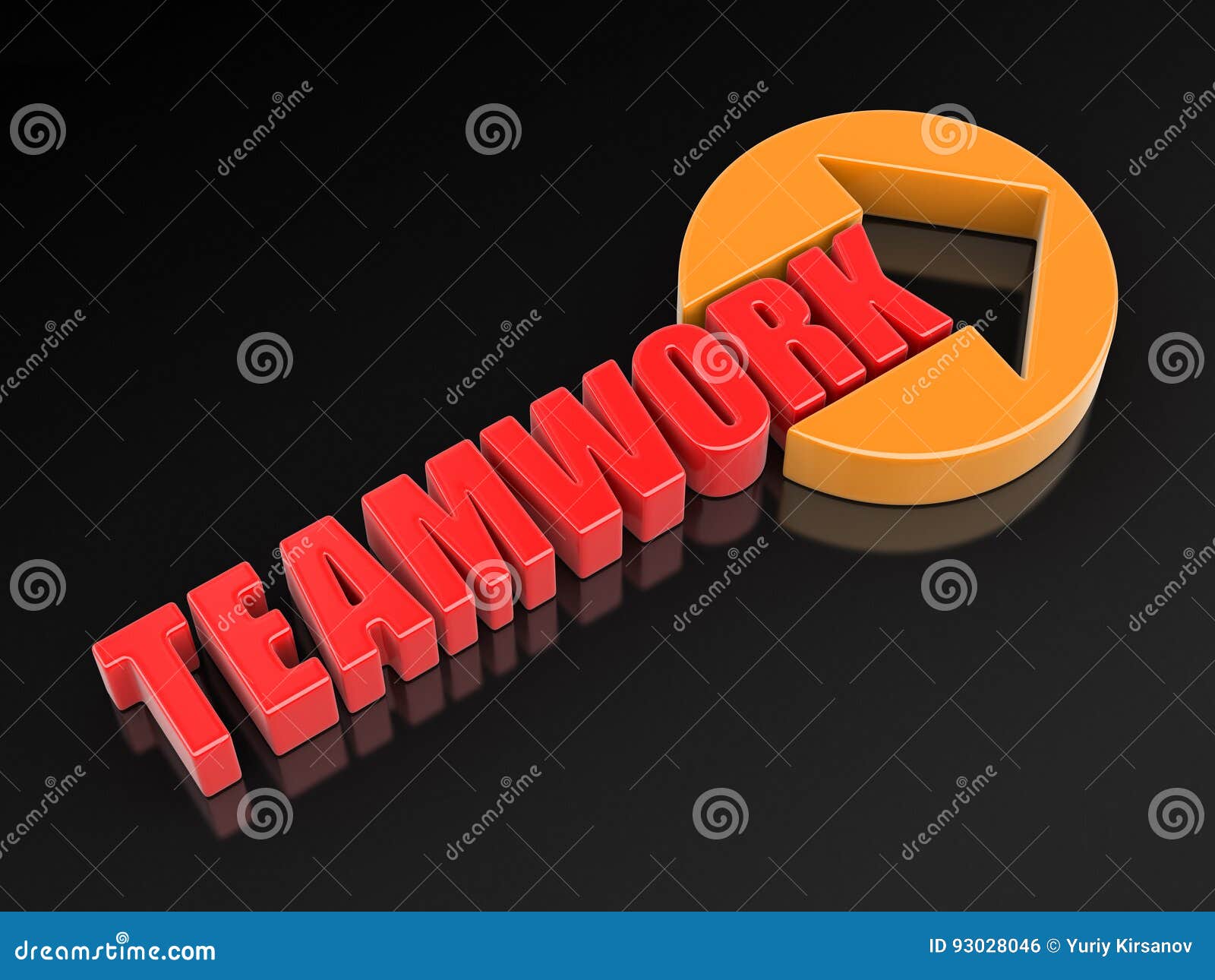 3d Image Of Sign Teamwork Stock Photography | CartoonDealer.com #93028046