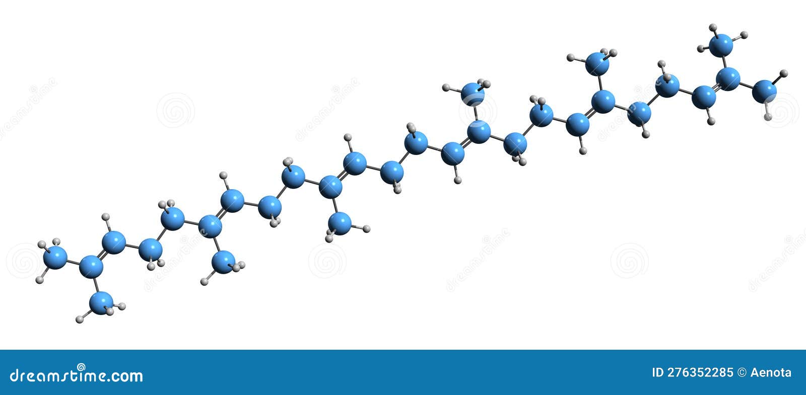 3D Image Of Ergosterol Skeletal Formula Stock Photography ...
