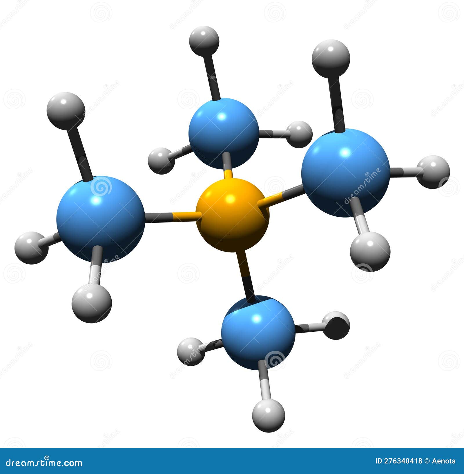Hydroxide, Molecular Structures, Diatomic Anion, 3d Model, Structural ...