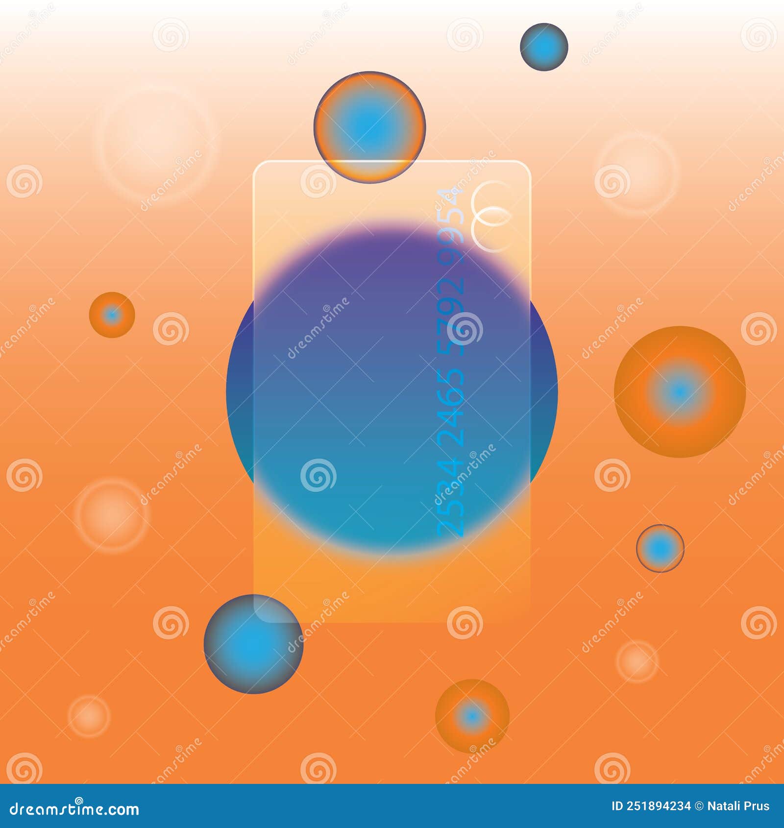 3d Images, Figures. Payment Card. Different Textures Stock Vector ...