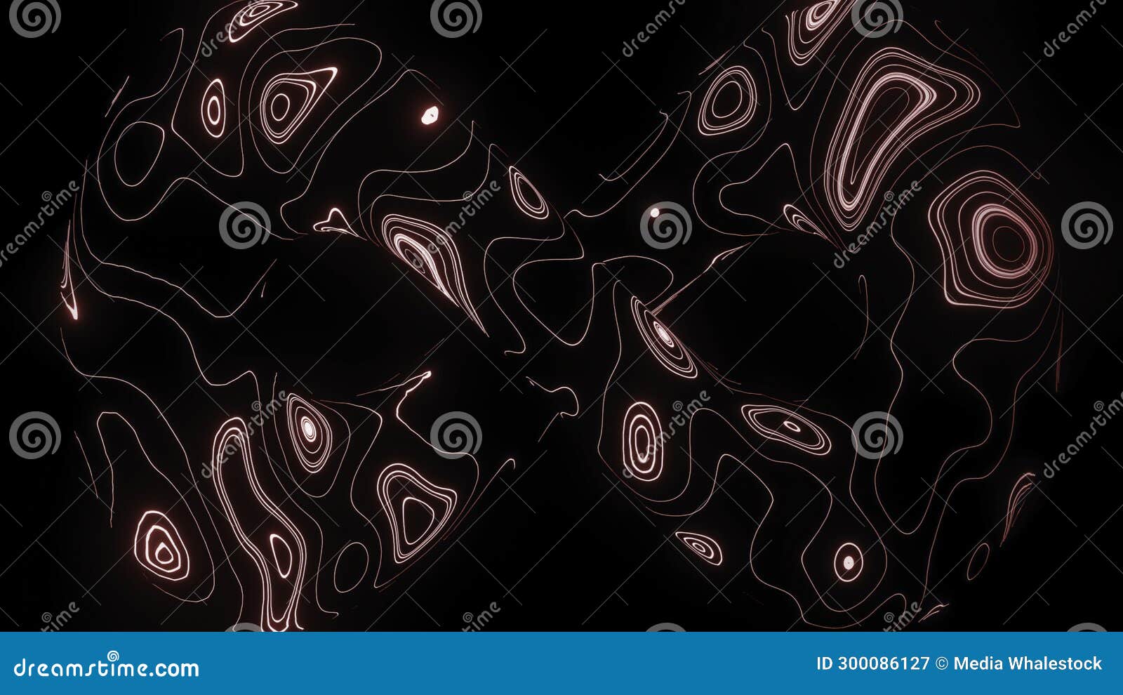 3d Infinity Sign with Energy Lines. Design. Twisted Endless Loop with ...