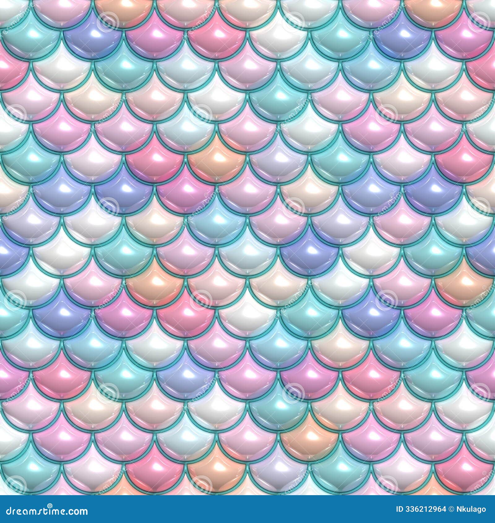 Mermaid Scales. Fish Squama. Scale Pattern. Vector Illustration ...