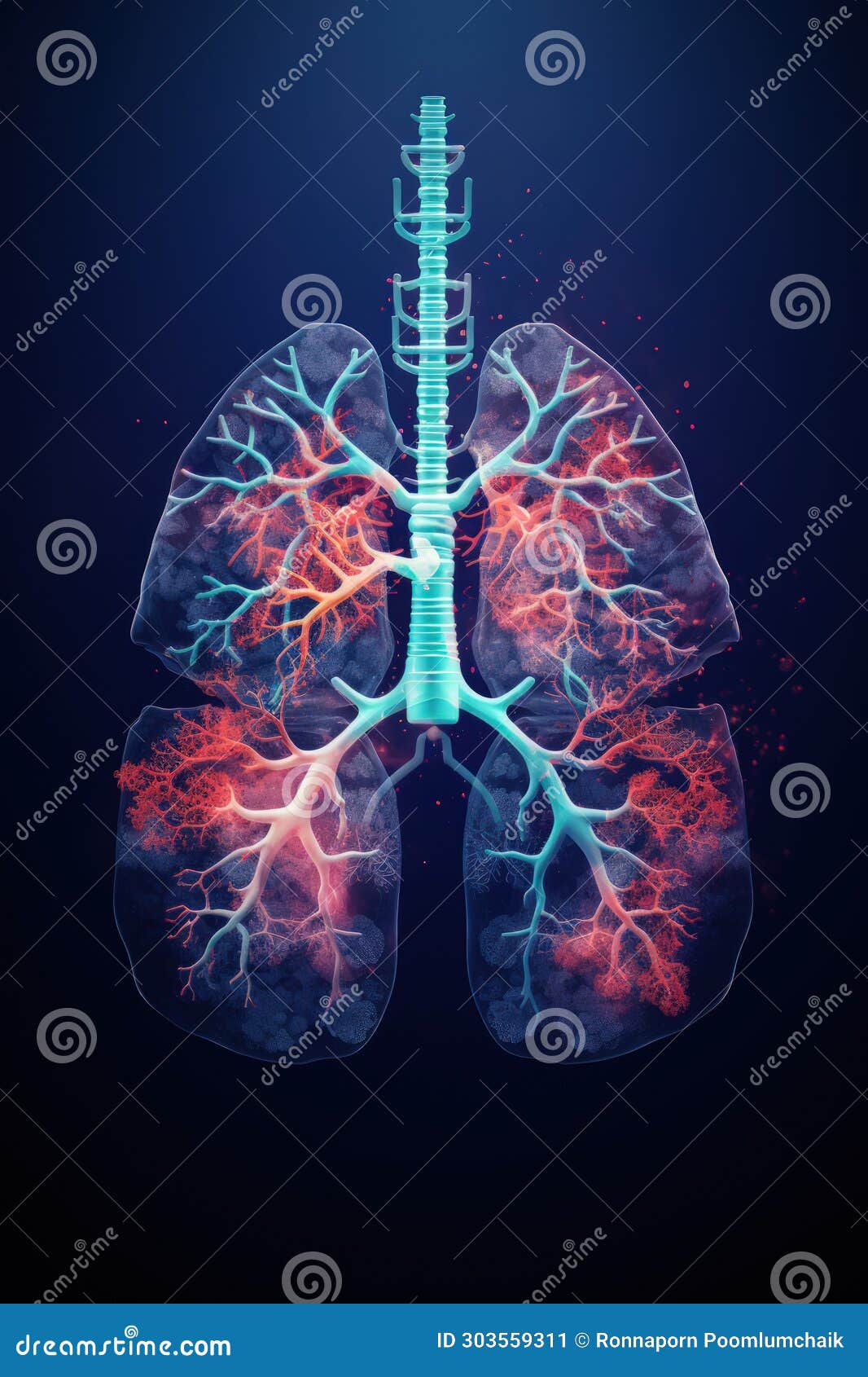 3D Information Visualization Depicts a Detailed Representation of the ...