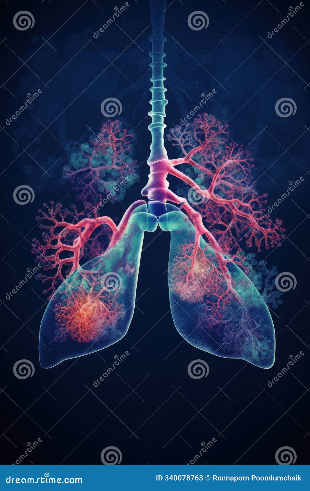 3D Information Visualization Depicts a Detailed Representation of the ...