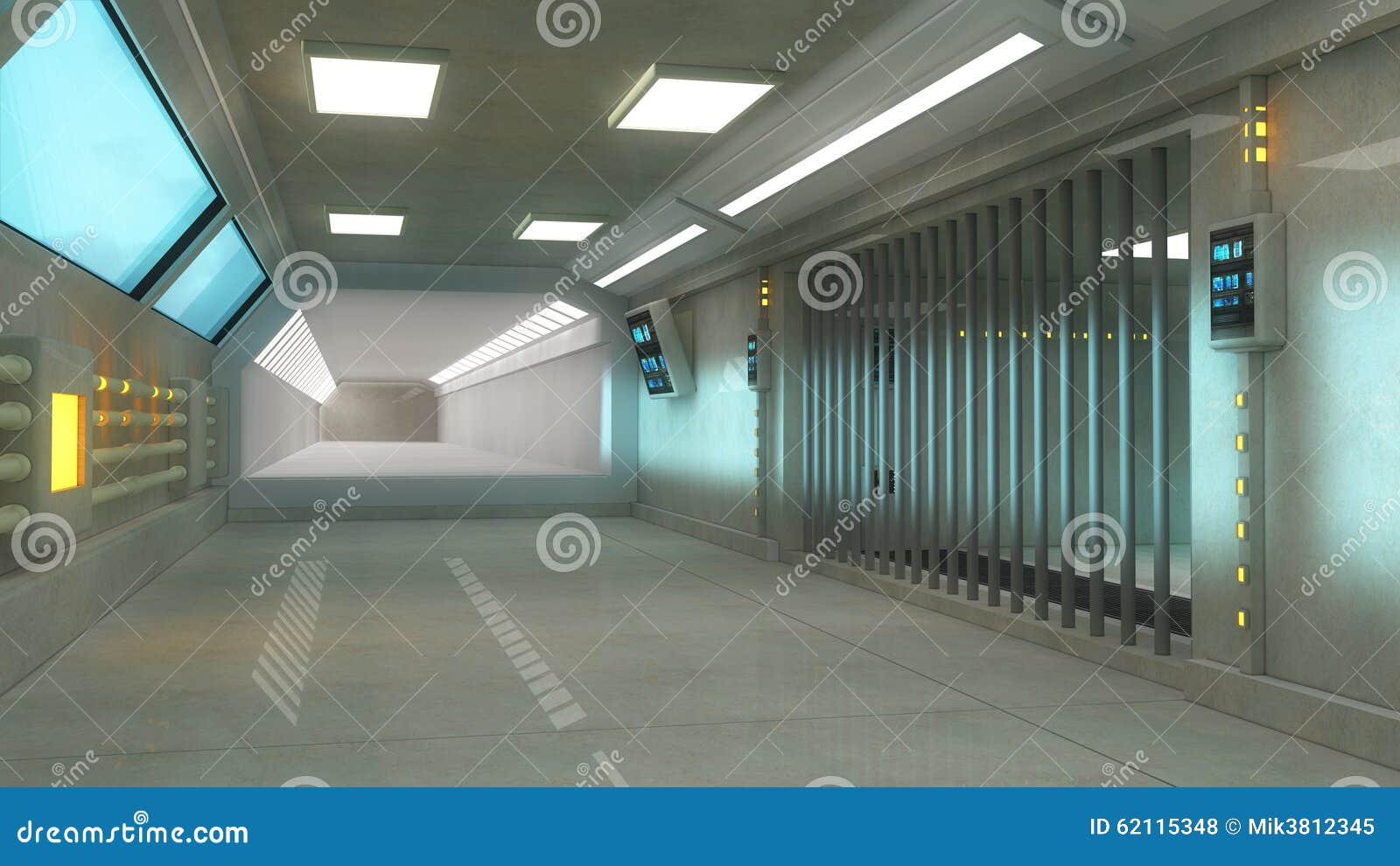 3d interior jail stock photo. Image of captured, interior - 62115348