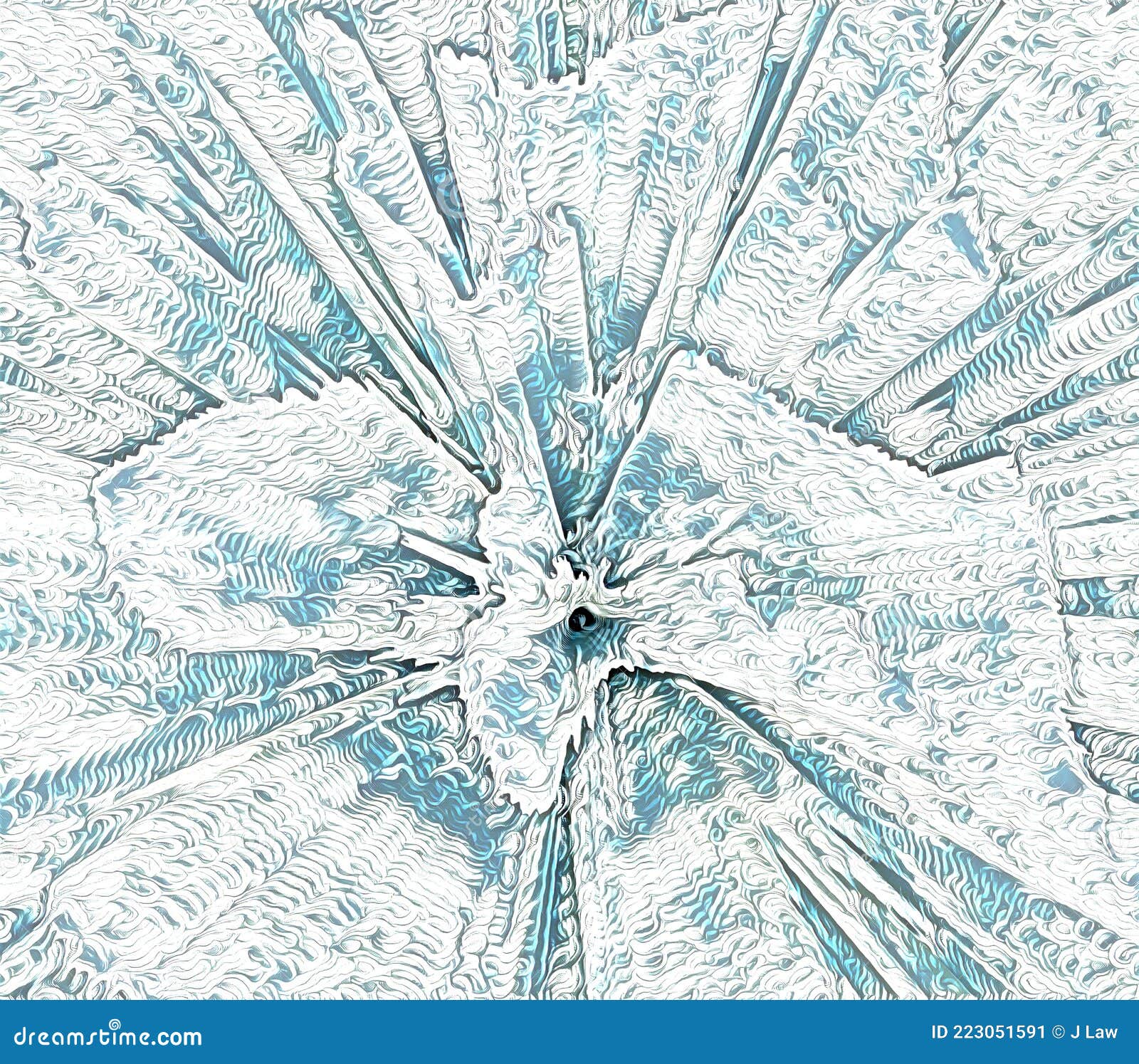 Blue Ice Pattern and Design Stock Illustration - Illustration of ...