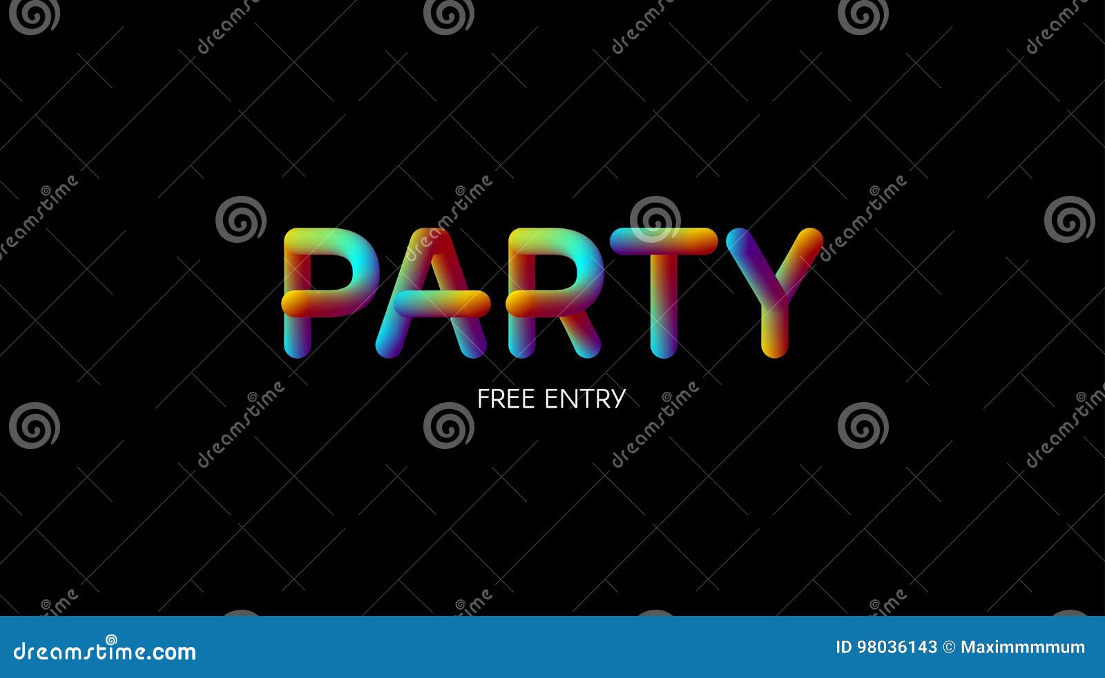 Red Gradient Party And Celebration Background With Golden Border Stock ...