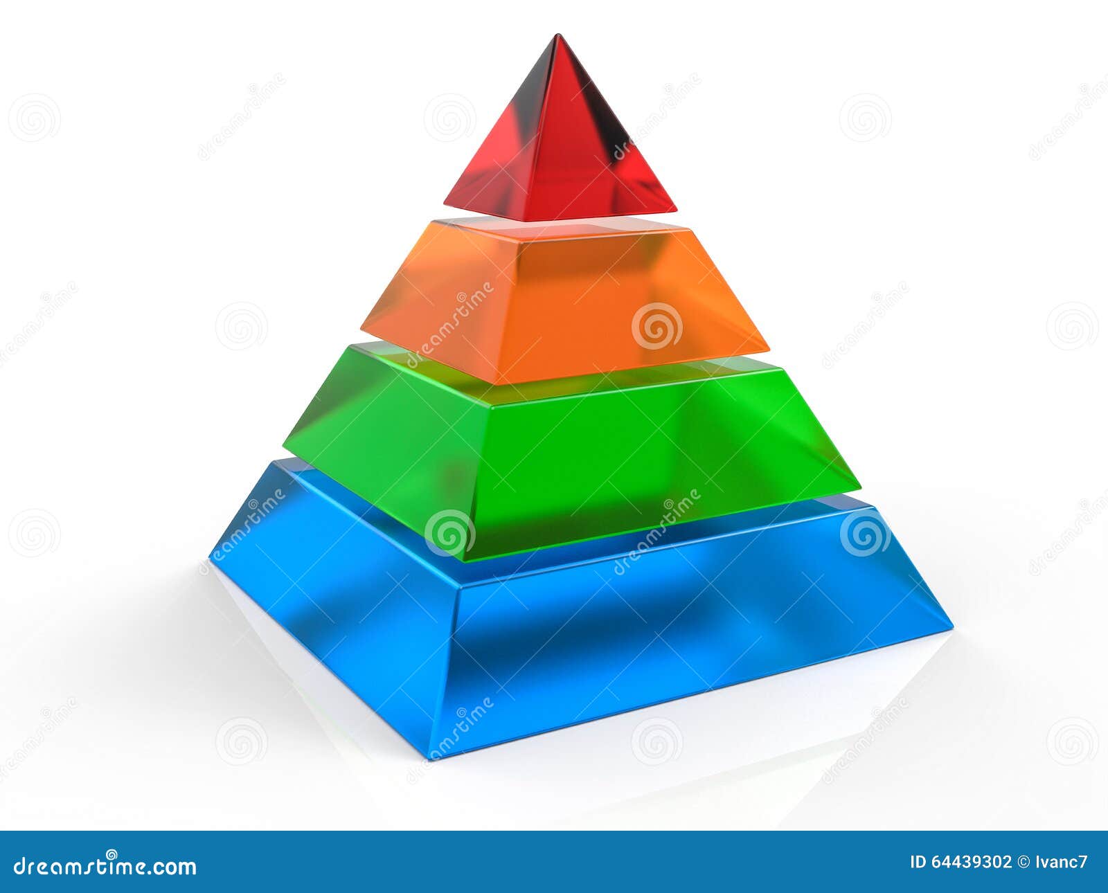 3D Isolated Pyramid Background Royalty-Free Stock Image | CartoonDealer ...