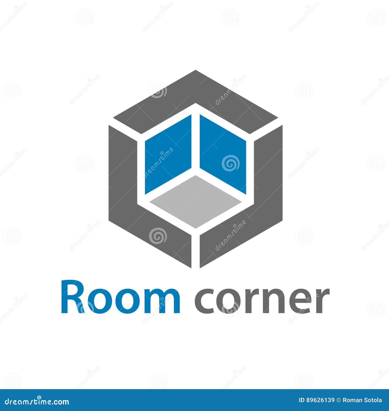 Corner Symbol Icon Of 3 Types Color, Black And White, Outline. Isolated ...