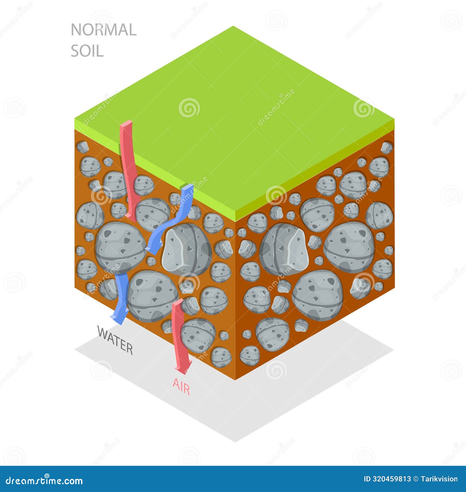 Soil Permeability Hydrogeologist Icon Doodle Illustration ...
