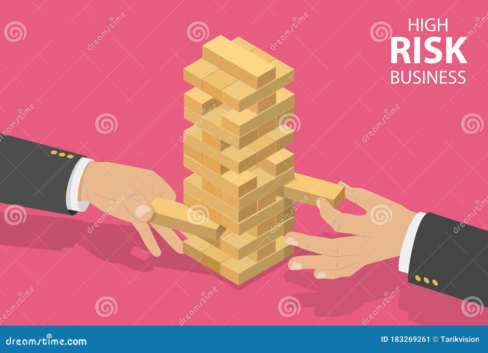 Risk Business Concept Emoticon Vector Illustration | CartoonDealer.com ...