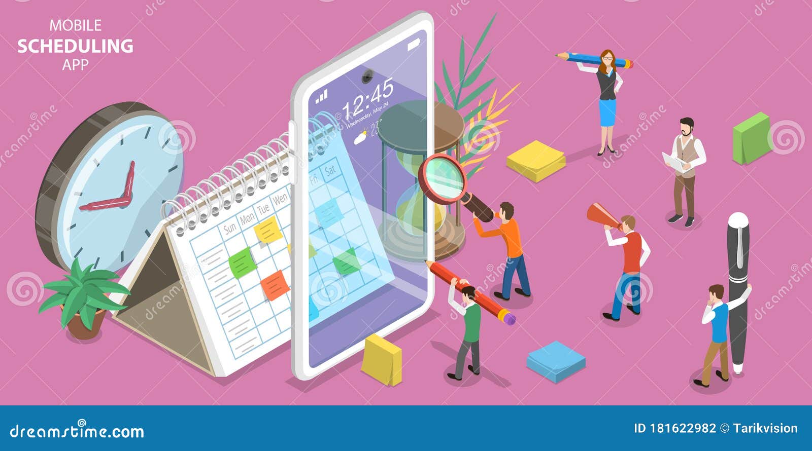 Scheduling Cartoons, Illustrations & Vector Stock Images - 5539 ...