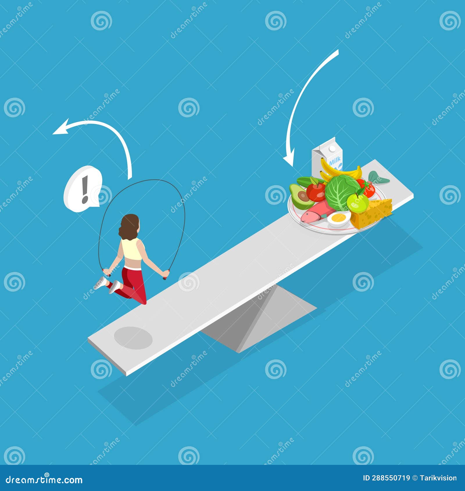 3D Isometric Flat Vector Conceptual Illustration of Basal Metabolic ...