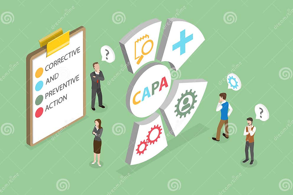 3D Isometric Flat Vector Conceptual Illustration of CAPA Stock Vector ...
