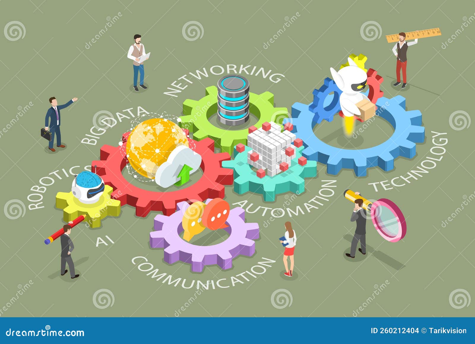 3D Isometric Flat Vector Conceptual Illustration of Digital ... 3D Isometric Flat Vector Conceptual Illustration of Digital ...