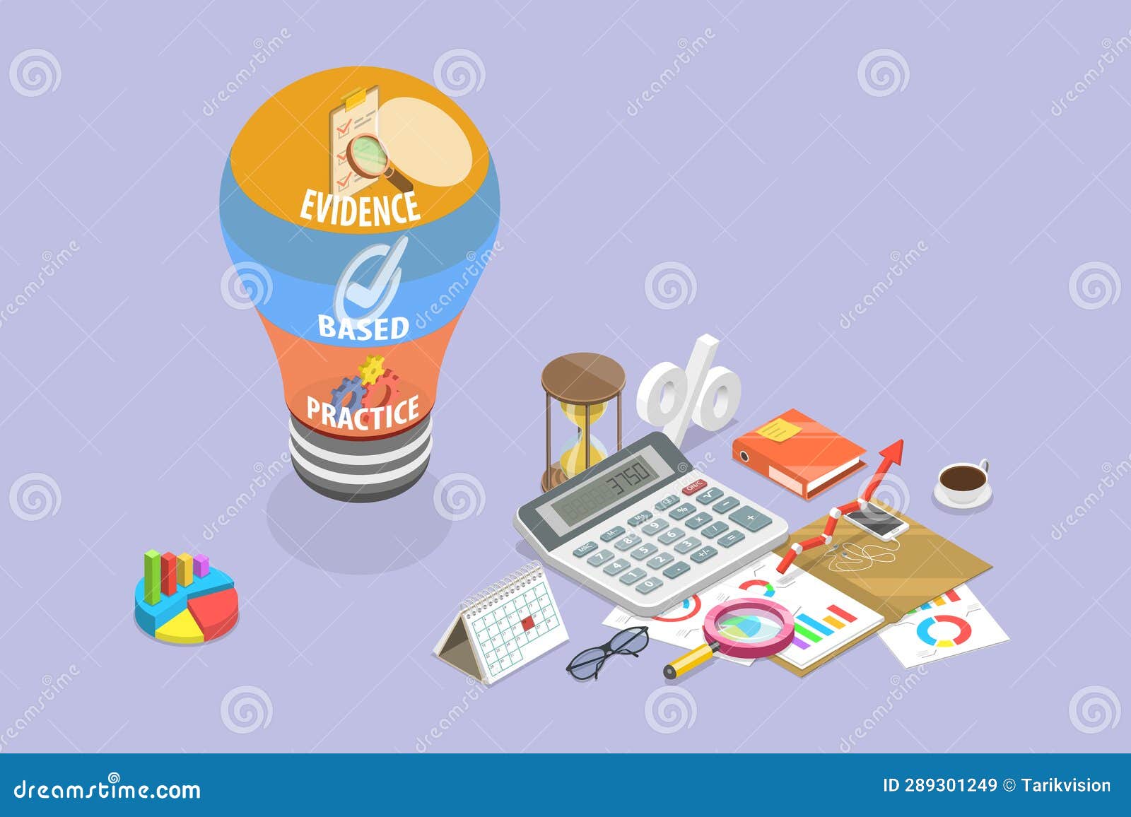 3D Isometric Flat Vector Conceptual Illustration of EBP Stock Vector ...