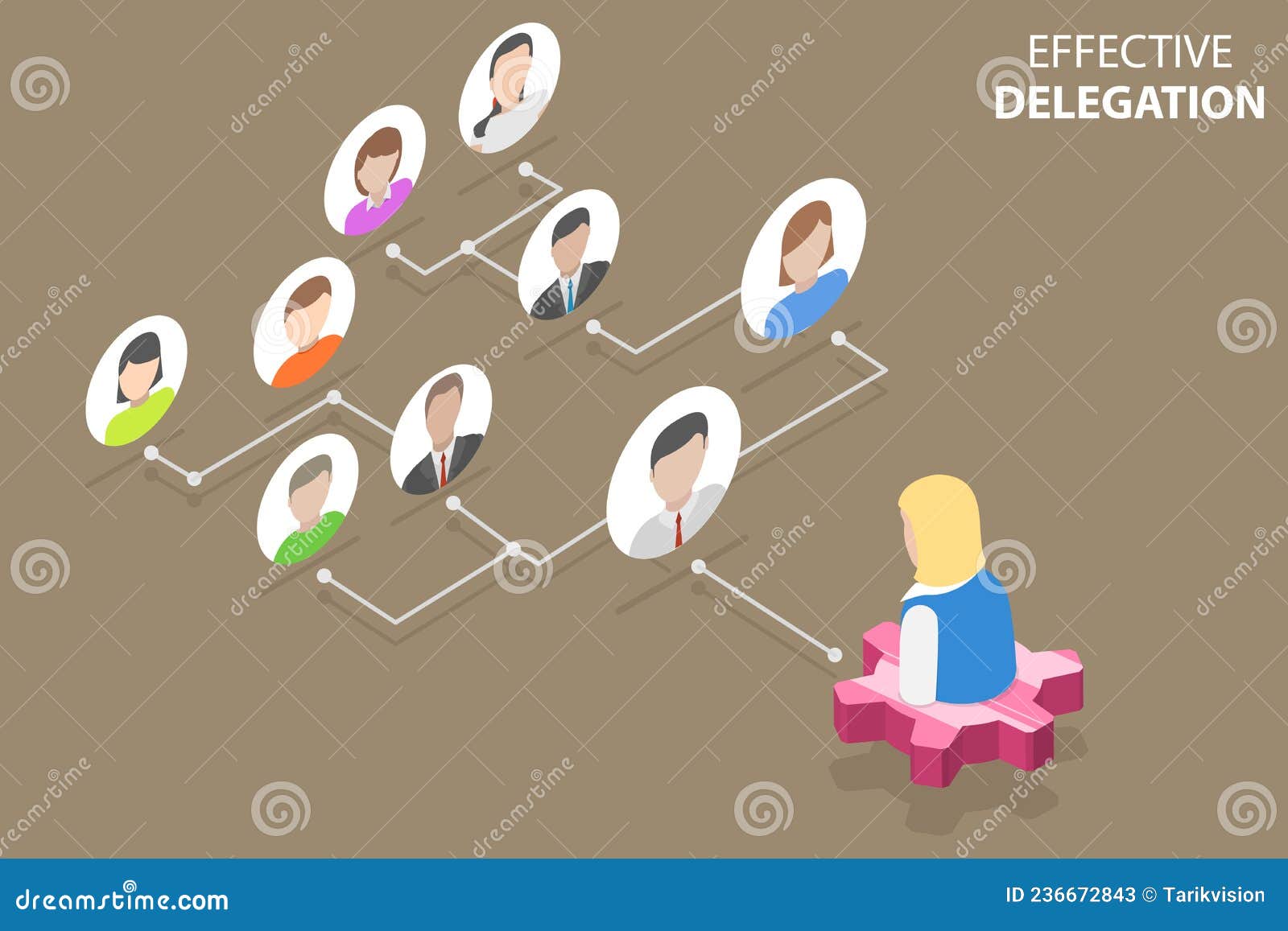 3D Isometric Flat Vector Conceptual Illustration of Effective ...