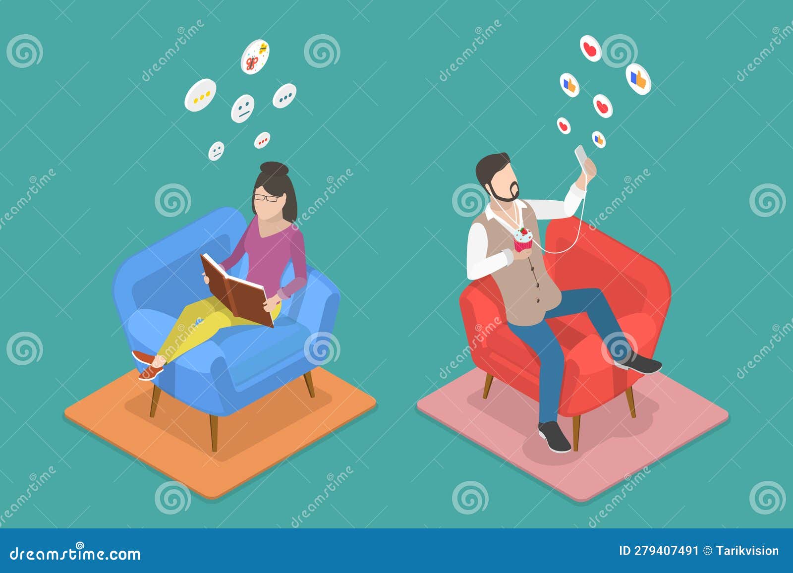 The Introvert And Extravert Text For Background 3d Rendering Royalty ... The Introvert And Extravert Text For Background 3d Rendering Royalty ...